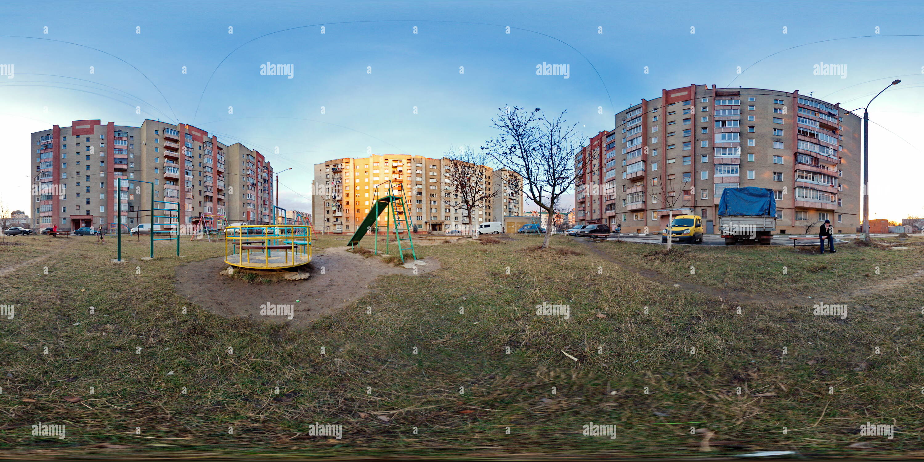 360° view of tenements 14, 16, 20 - Alamy