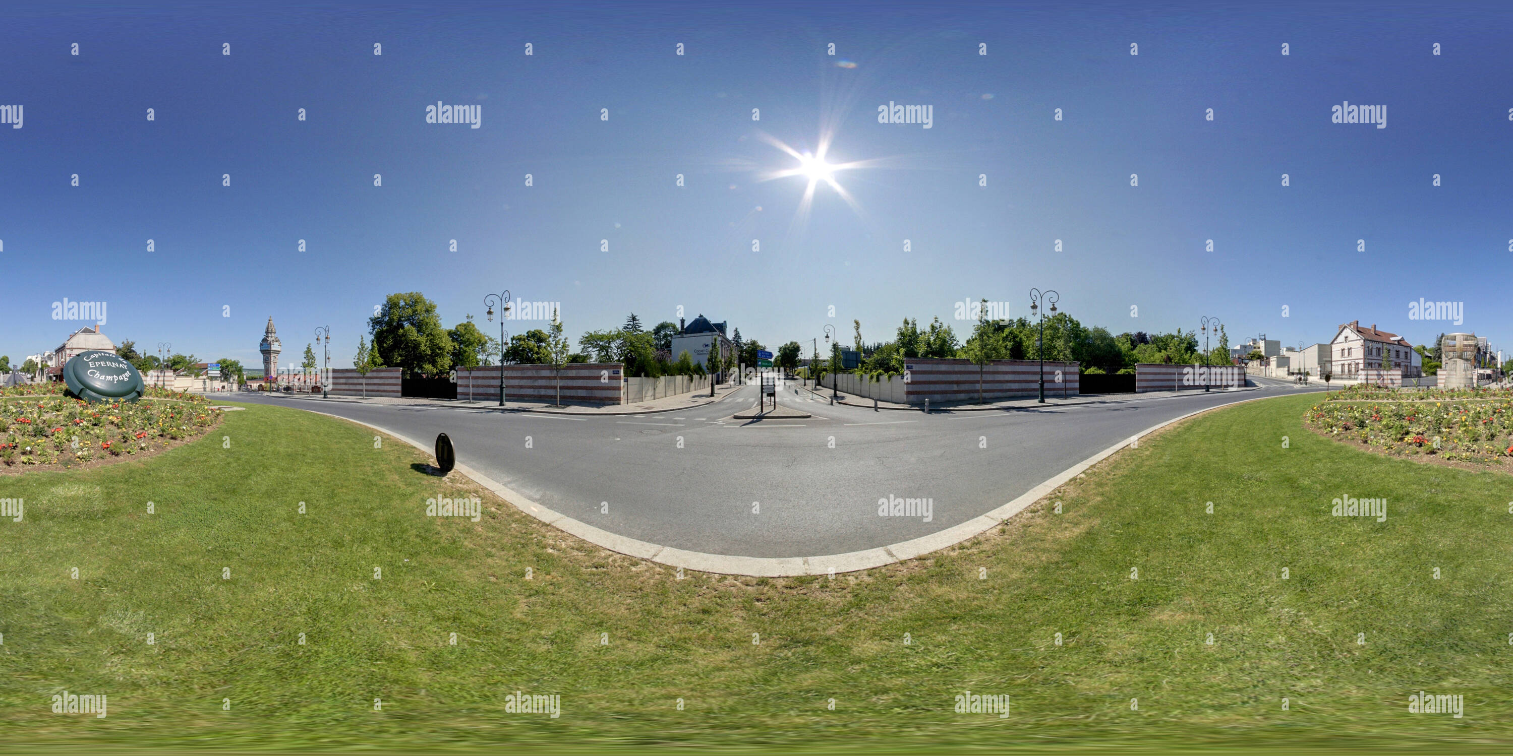 360° view of Place Of Champagne - Alamy