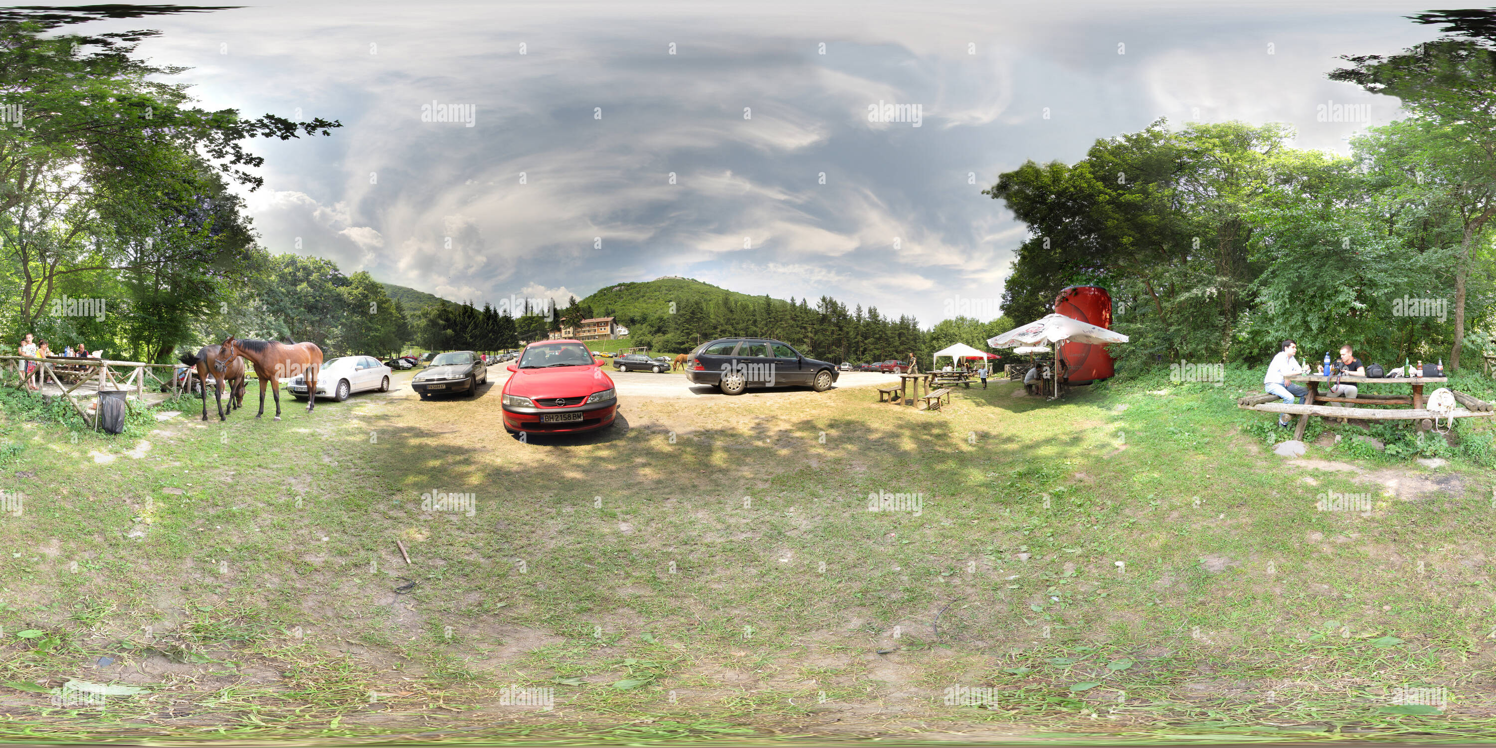 360° view of Ledenika Cave Park - Alamy