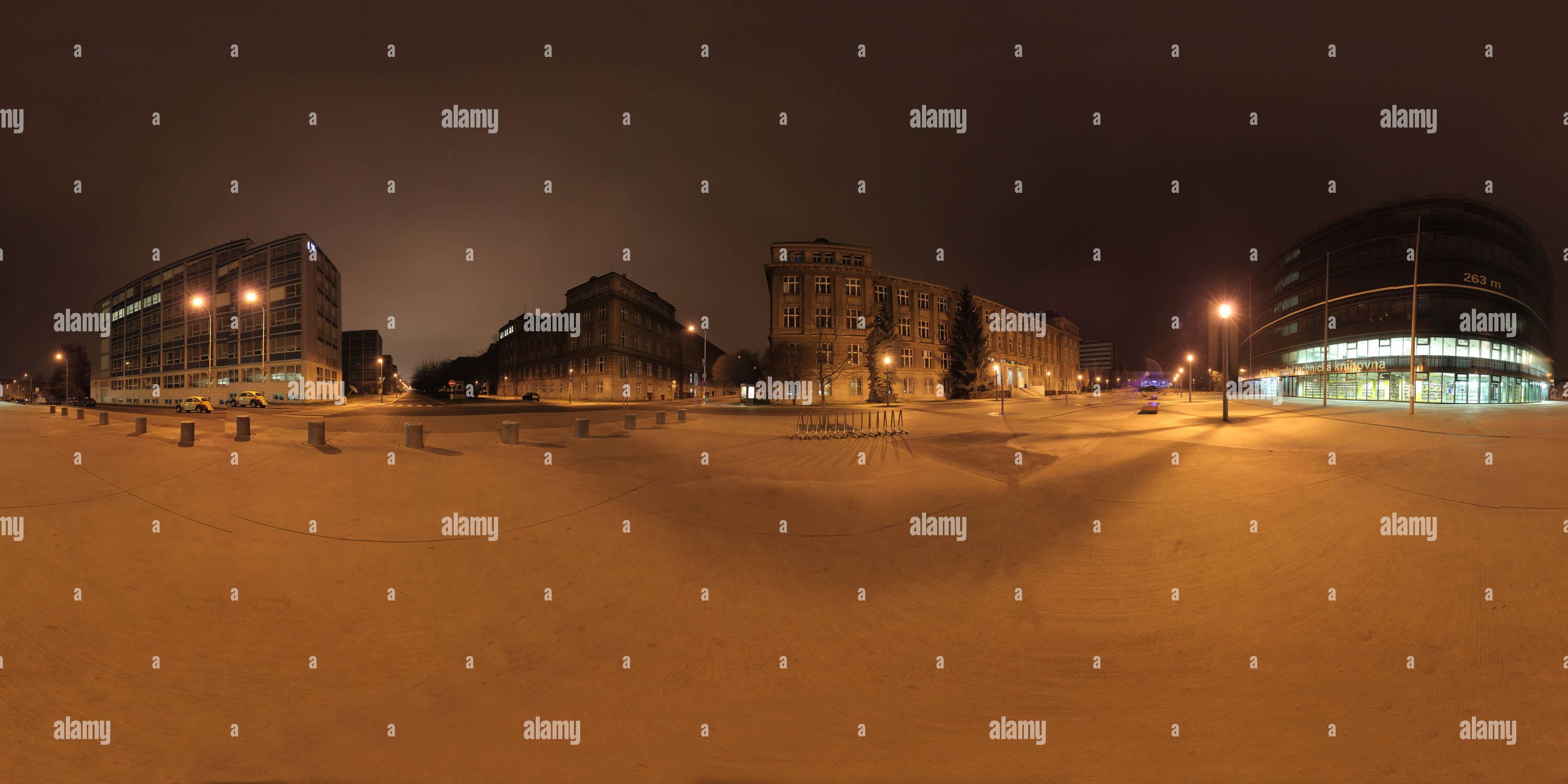 360° view of National technical library Prague - Alamy