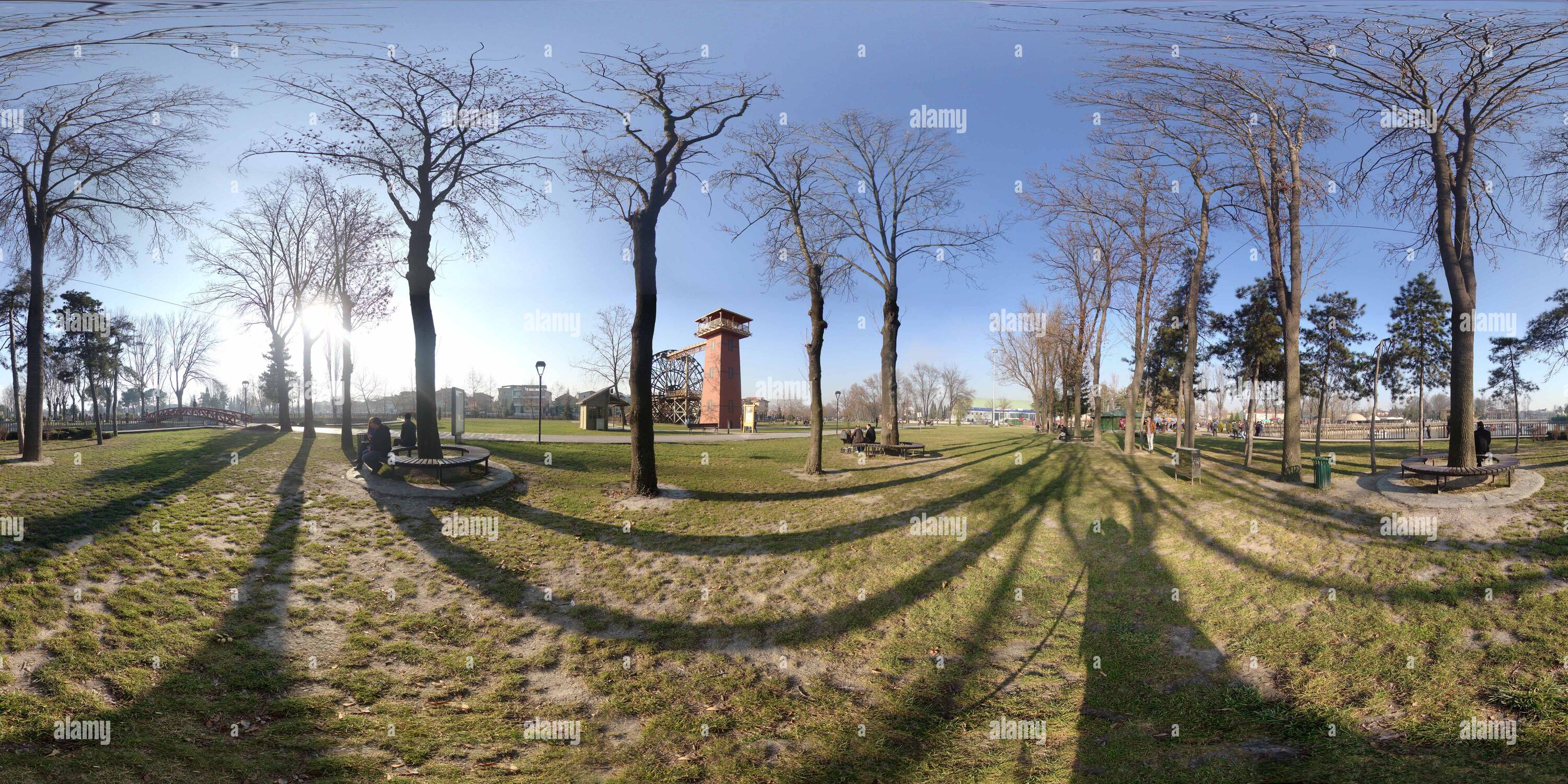 360° view of Sakarya city park - Alamy