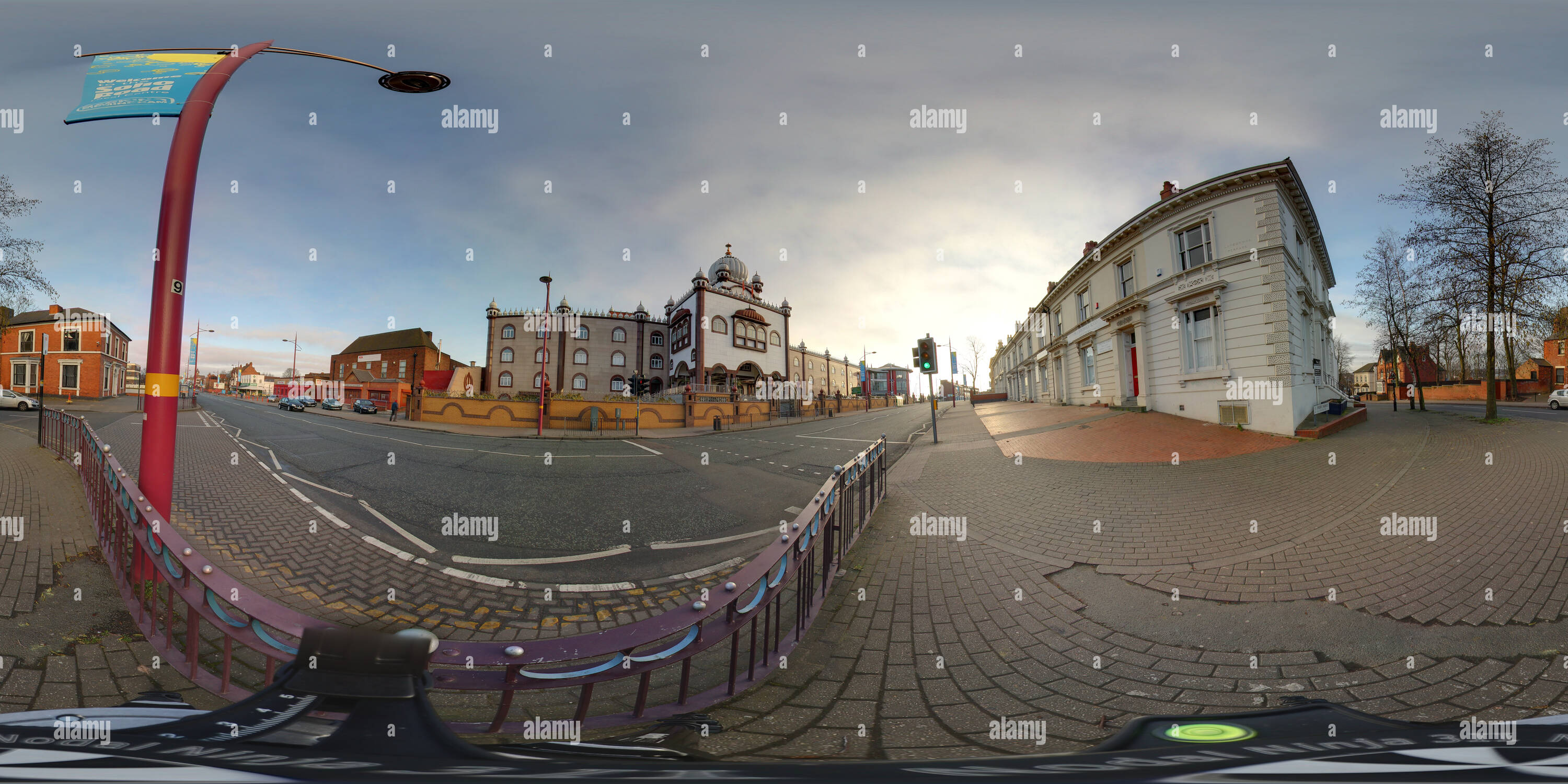 360° view of Soho Road Left (Test - Alamy