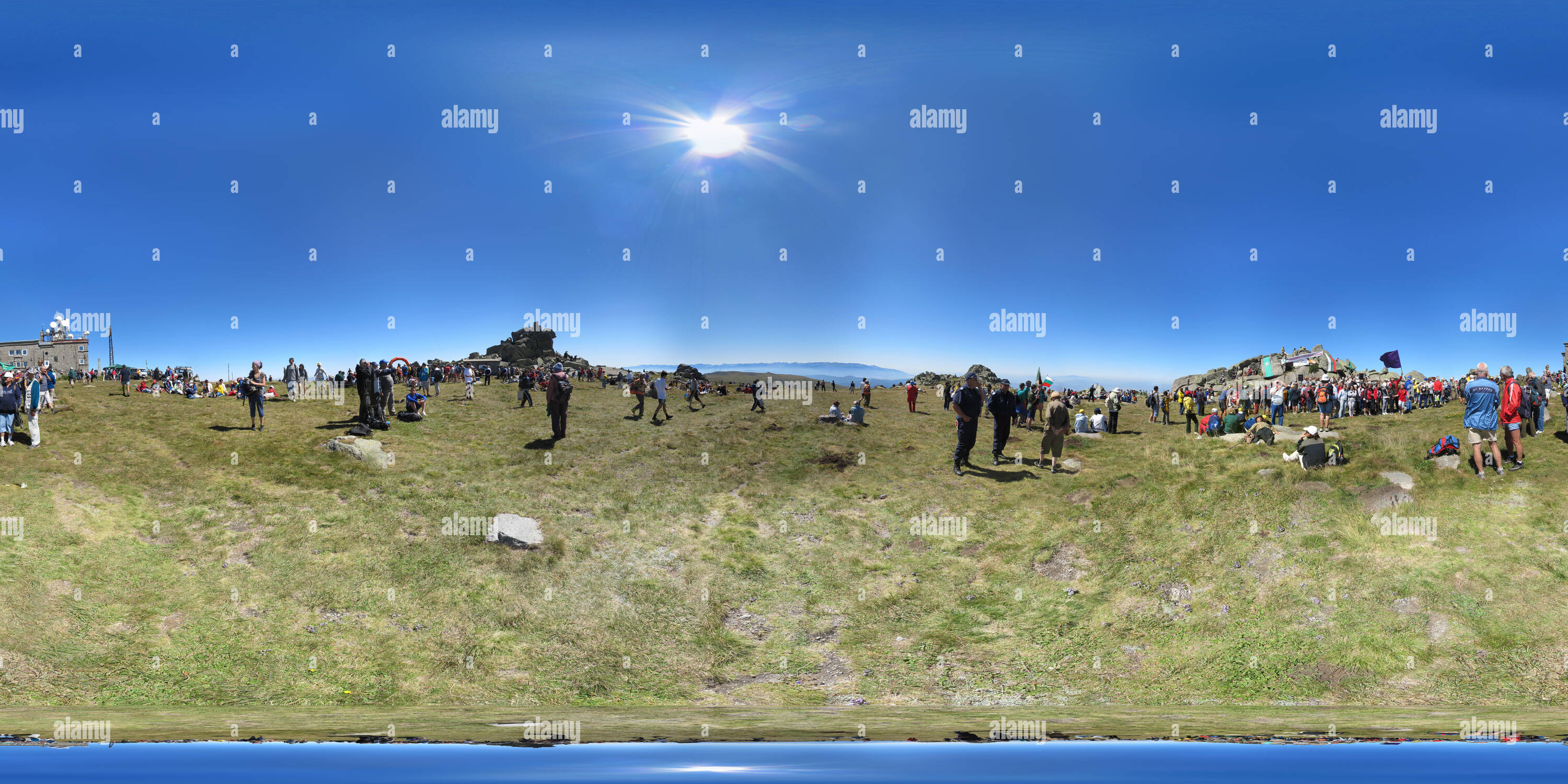 360° view of Cherni Vrah celebration - Alamy