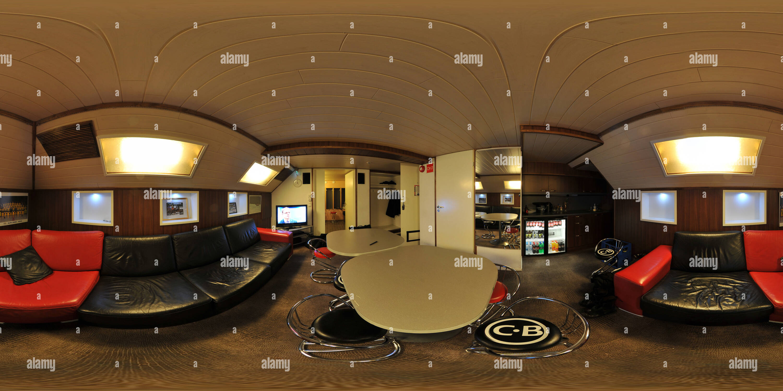 360° view of Backstage at Osmo´s Cosmos Bar, Imatra Finland - Alamy