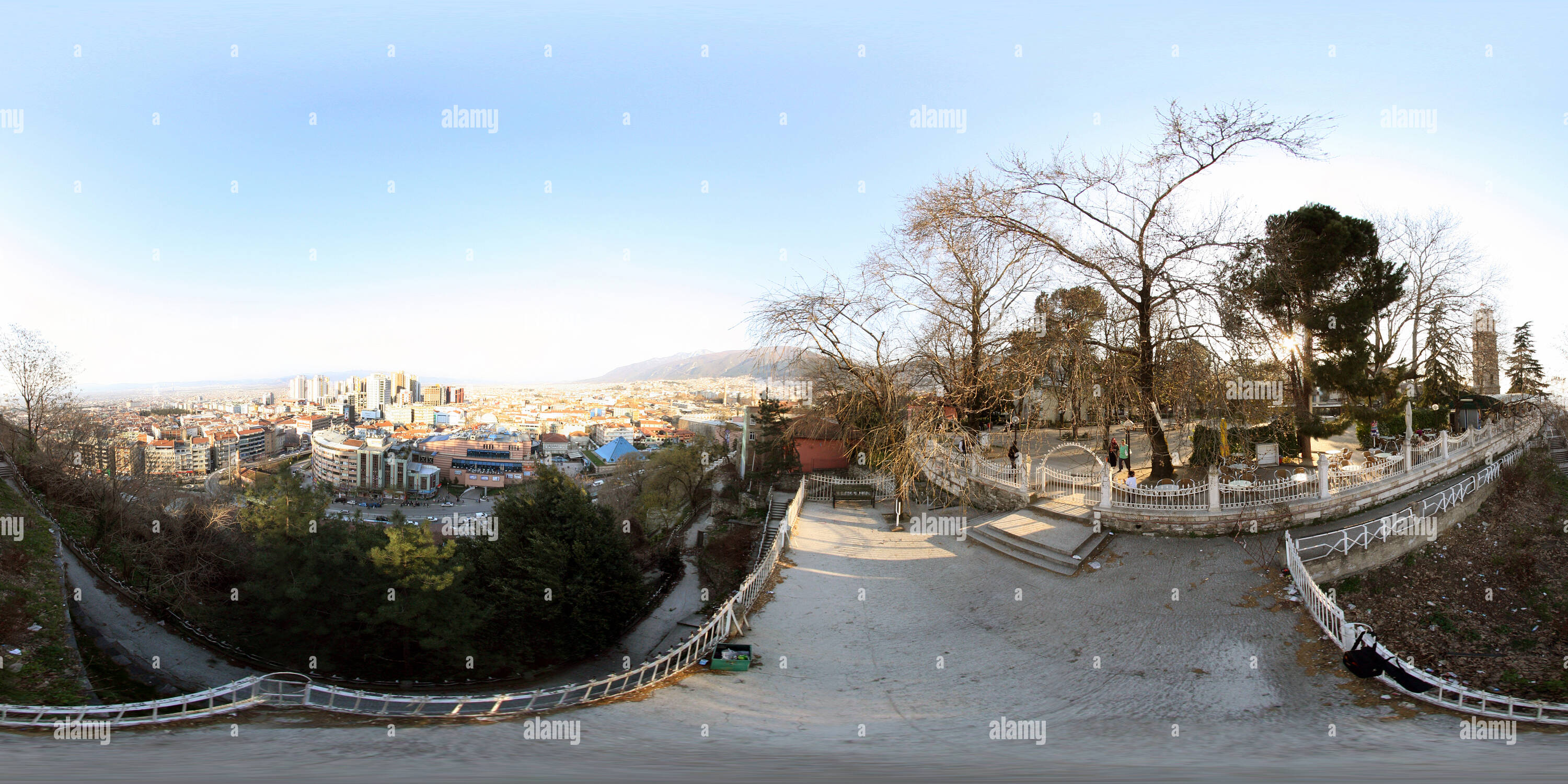 360° view of TURKEY - Bursa view from Tophane - Alamy