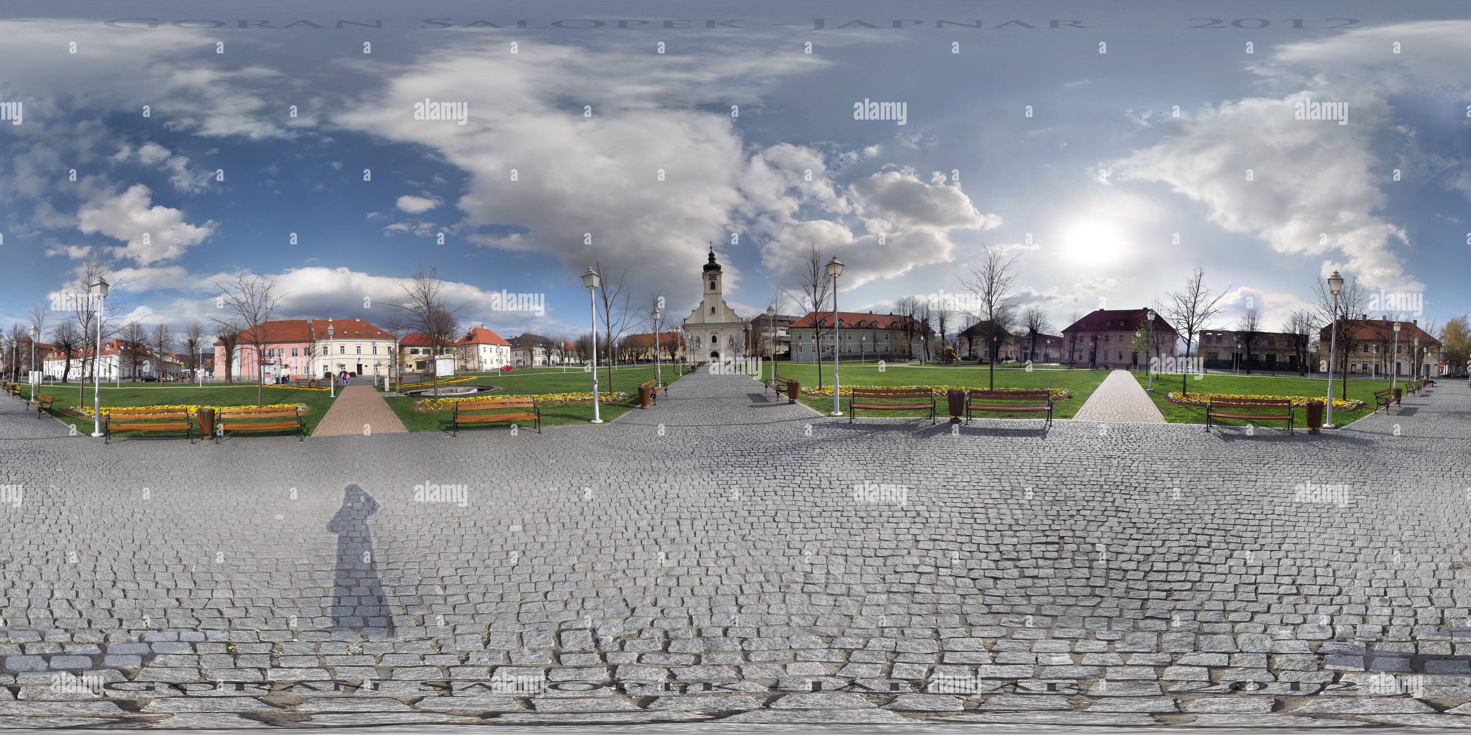 360° view of City Park Ogulin - Alamy