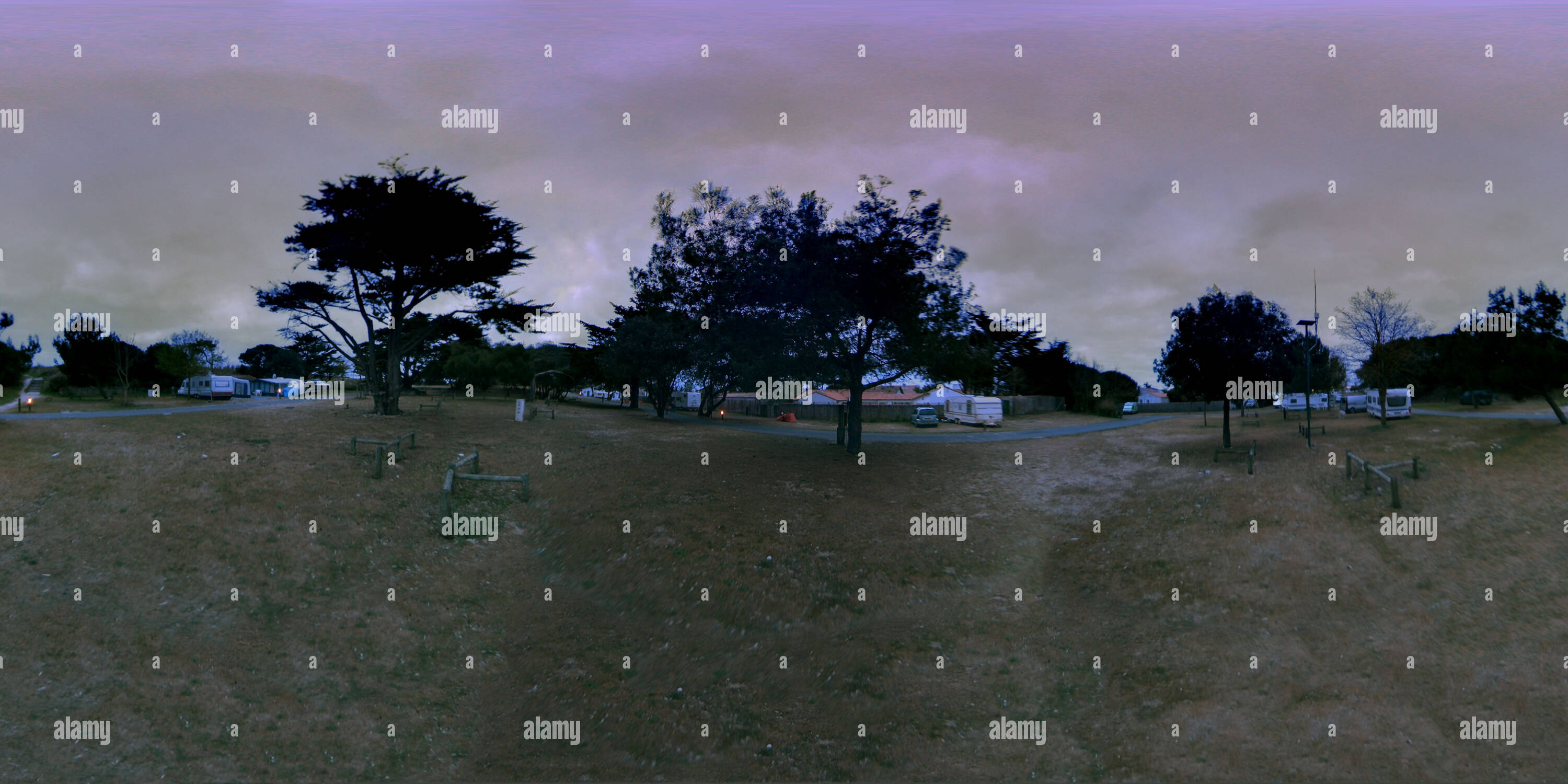 360° view of Camping Il de ré - Alamy