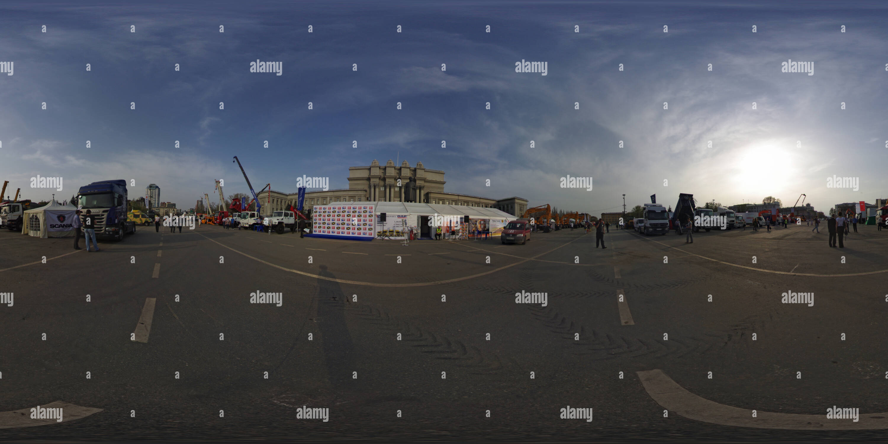 360° view of Kuibyshev Square. gorod360.com - Alamy