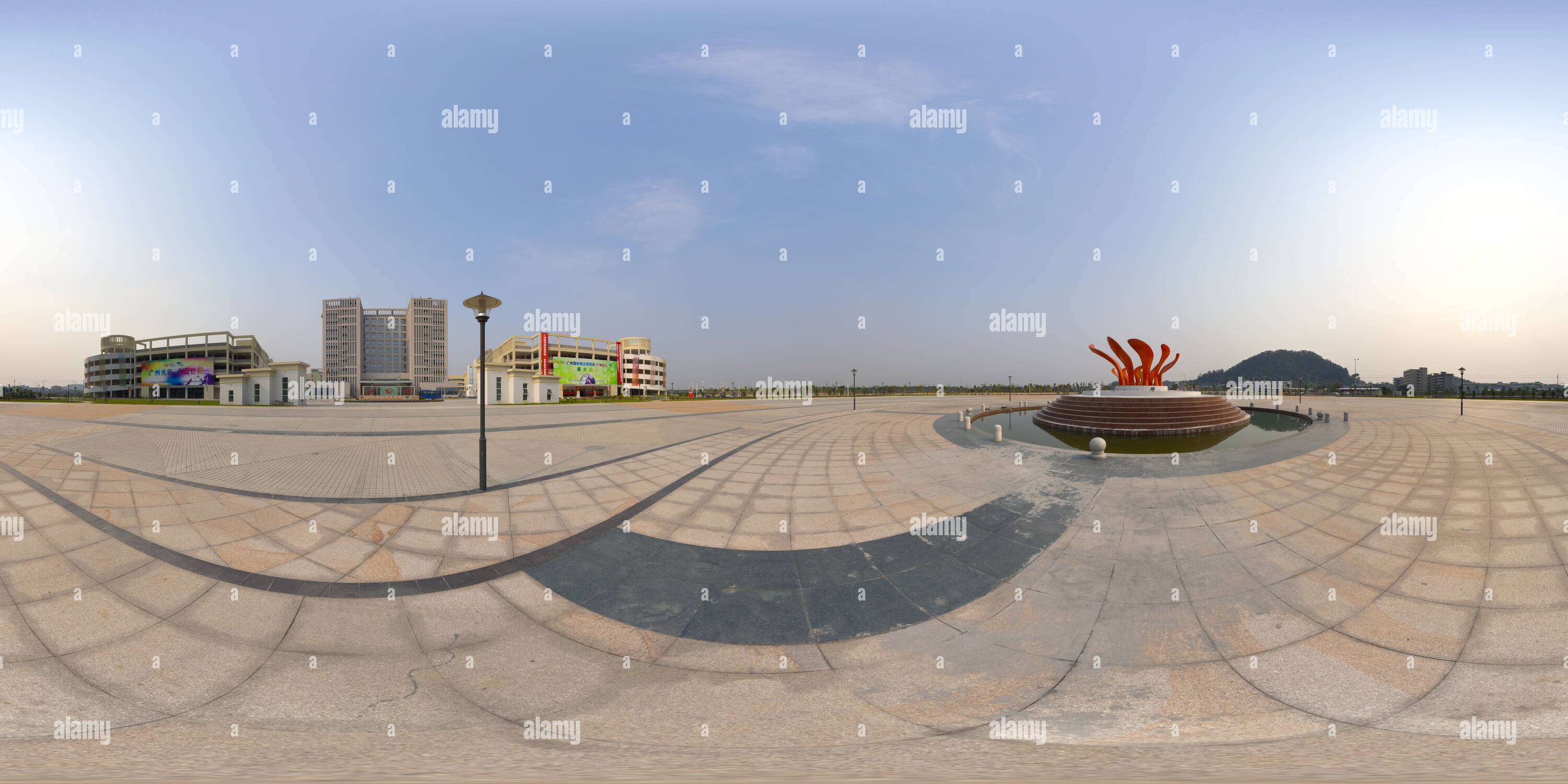 360° view of Optics Valley of Guang Zhou - Alamy