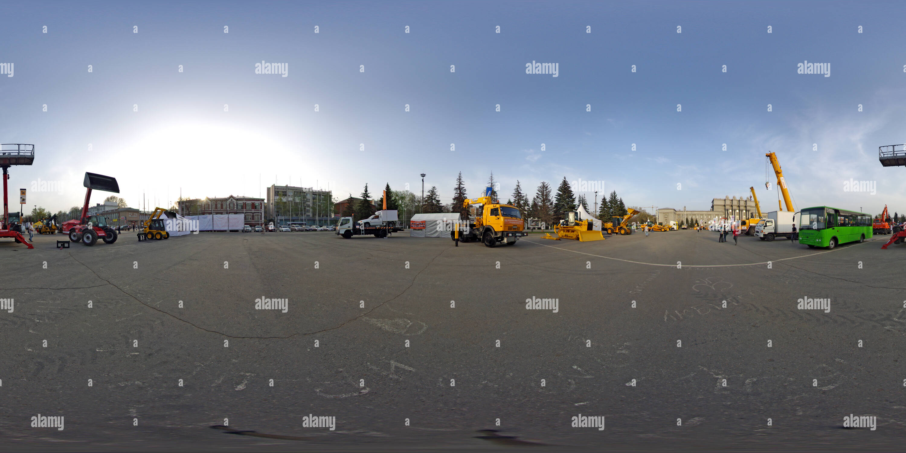 360° view of Kuibyshev square (gorod360.com - Alamy