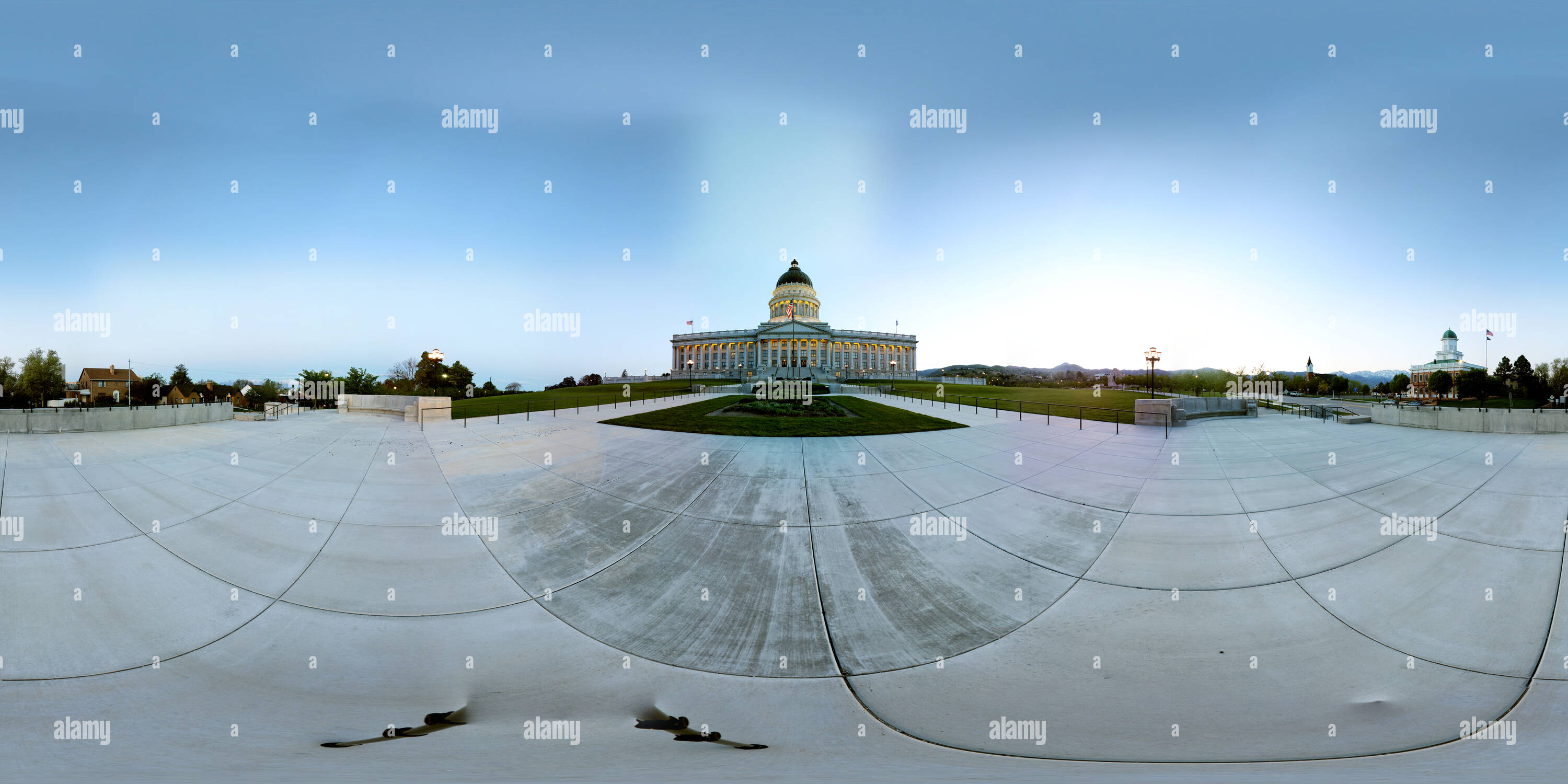 360° view of Utah State Capitol Building, Capitol Hill - Alamy