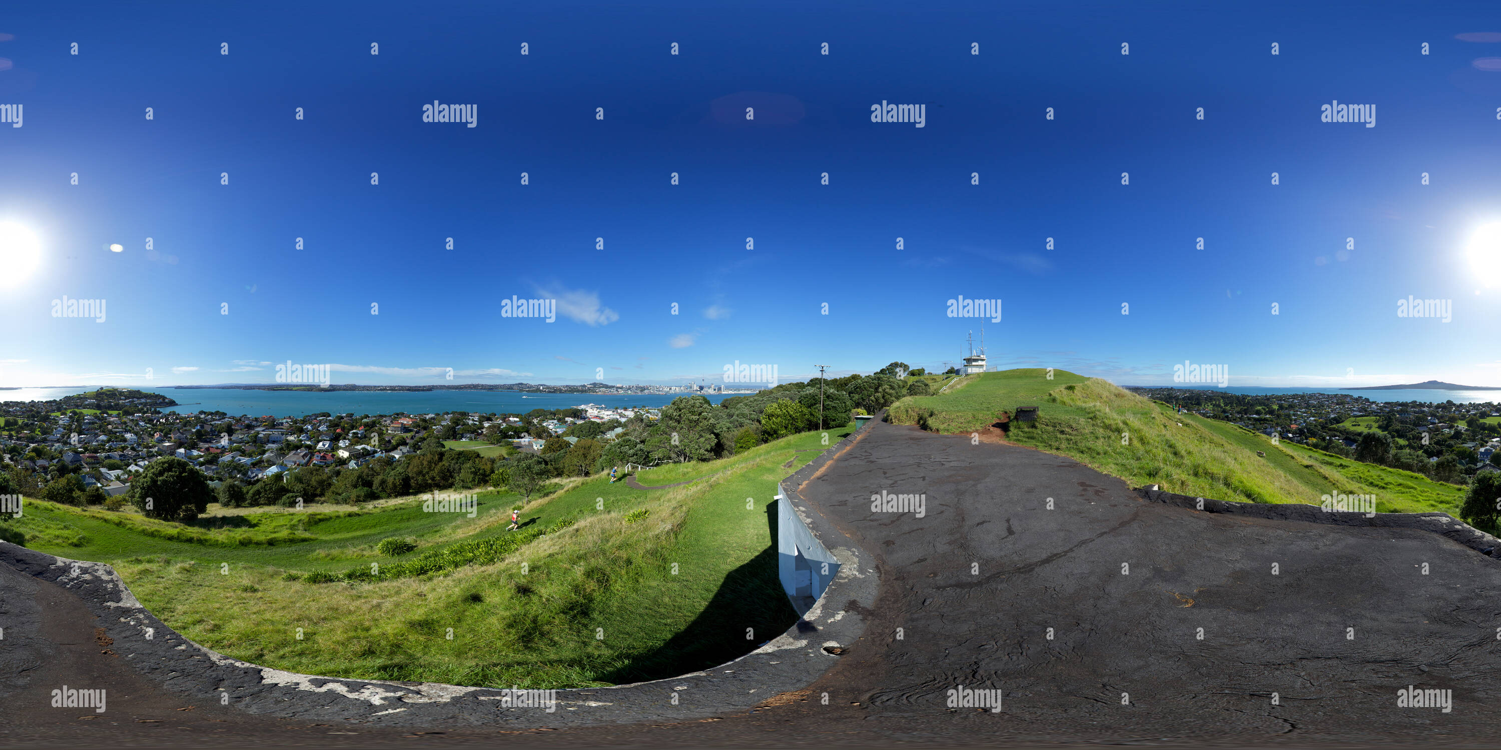 360° view of Mount Victoria, Devonport - Alamy