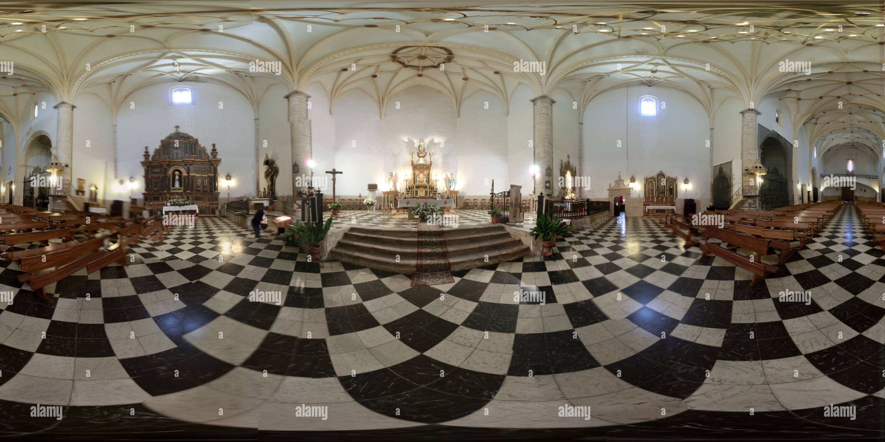 360° view of Iglesia Parroquial de Ntra. Sra. de la Asunción. Tembleque ...