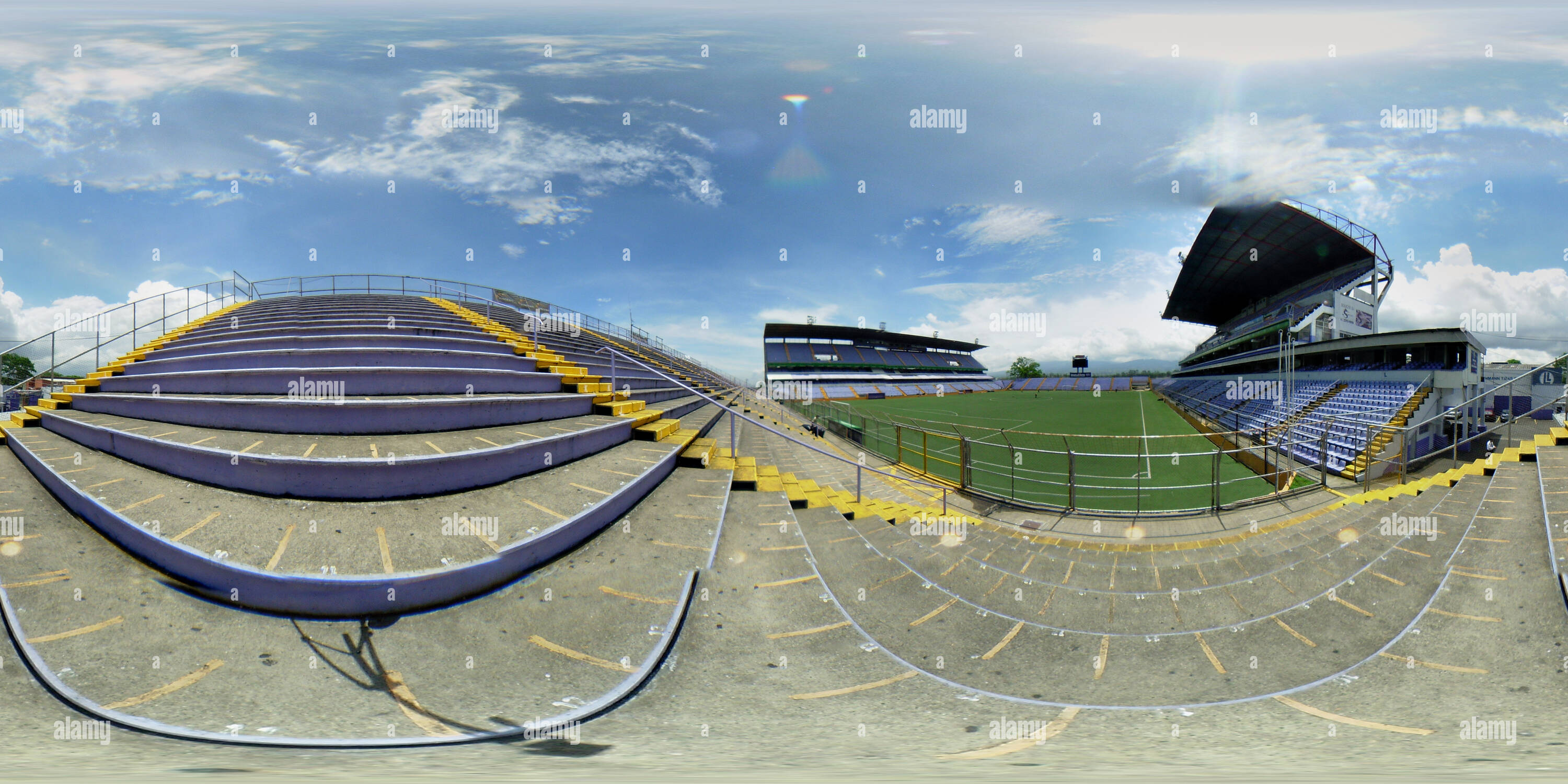 360° view of Ricardo Saprissa Ayma Stadium - Alamy