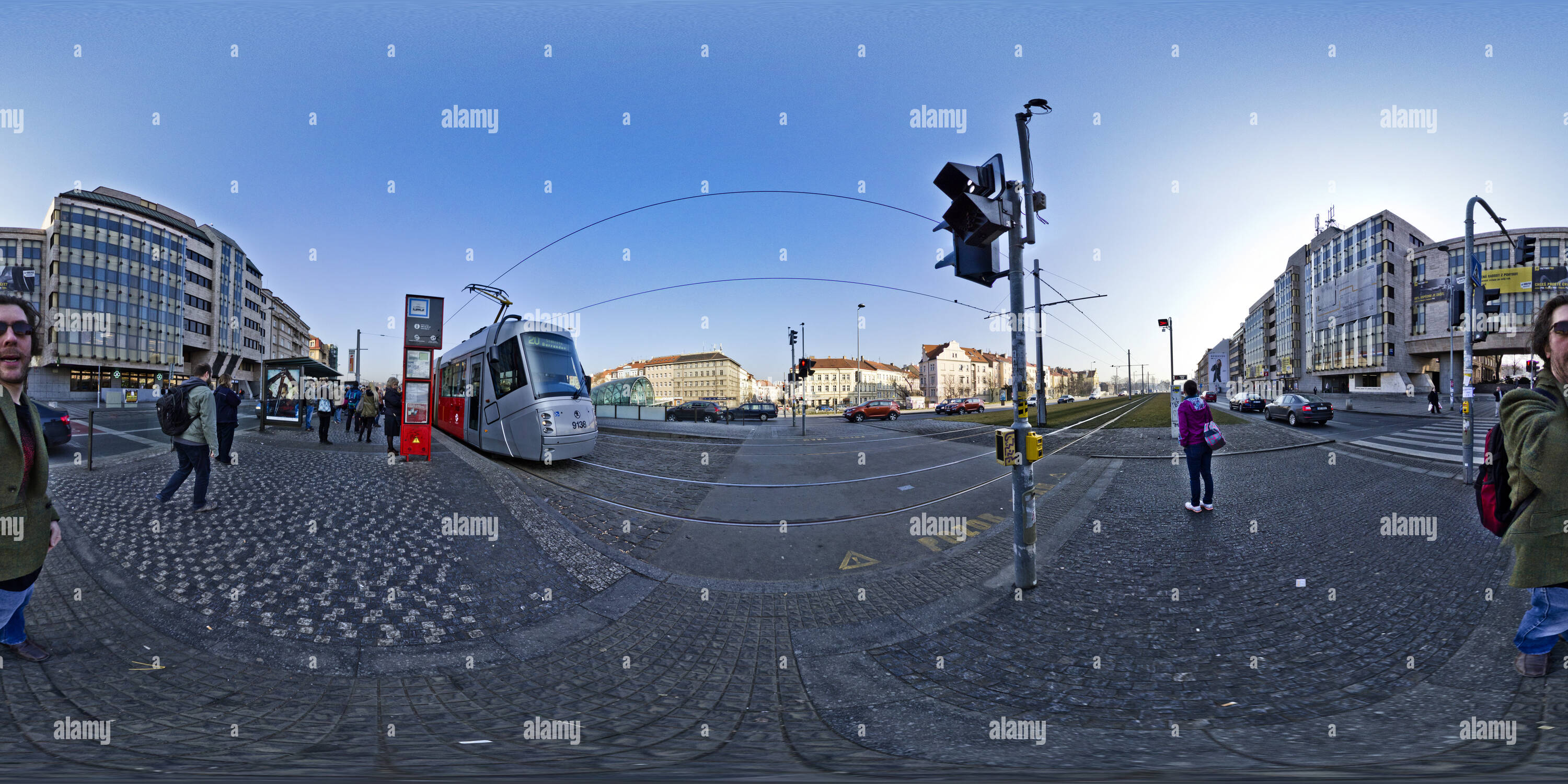 360° view of Walking in Prague 6 - 12 - Alamy