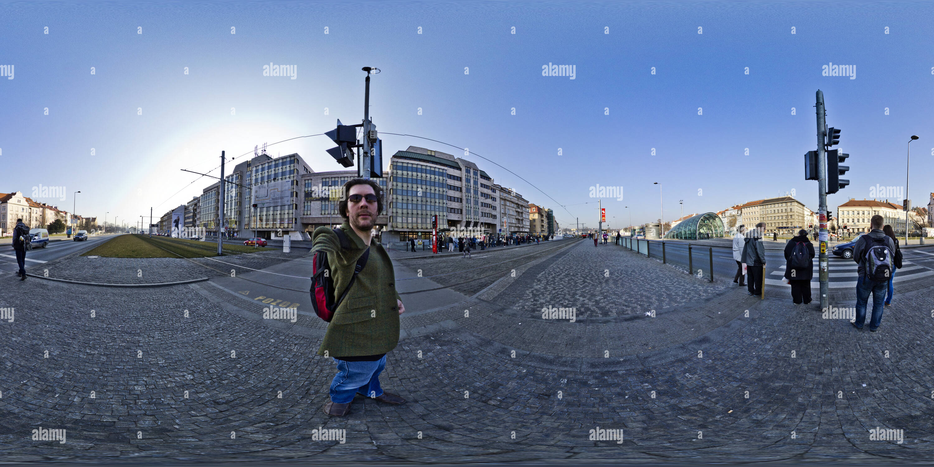 360° view of Walking in Prague 6 - 13 - Alamy