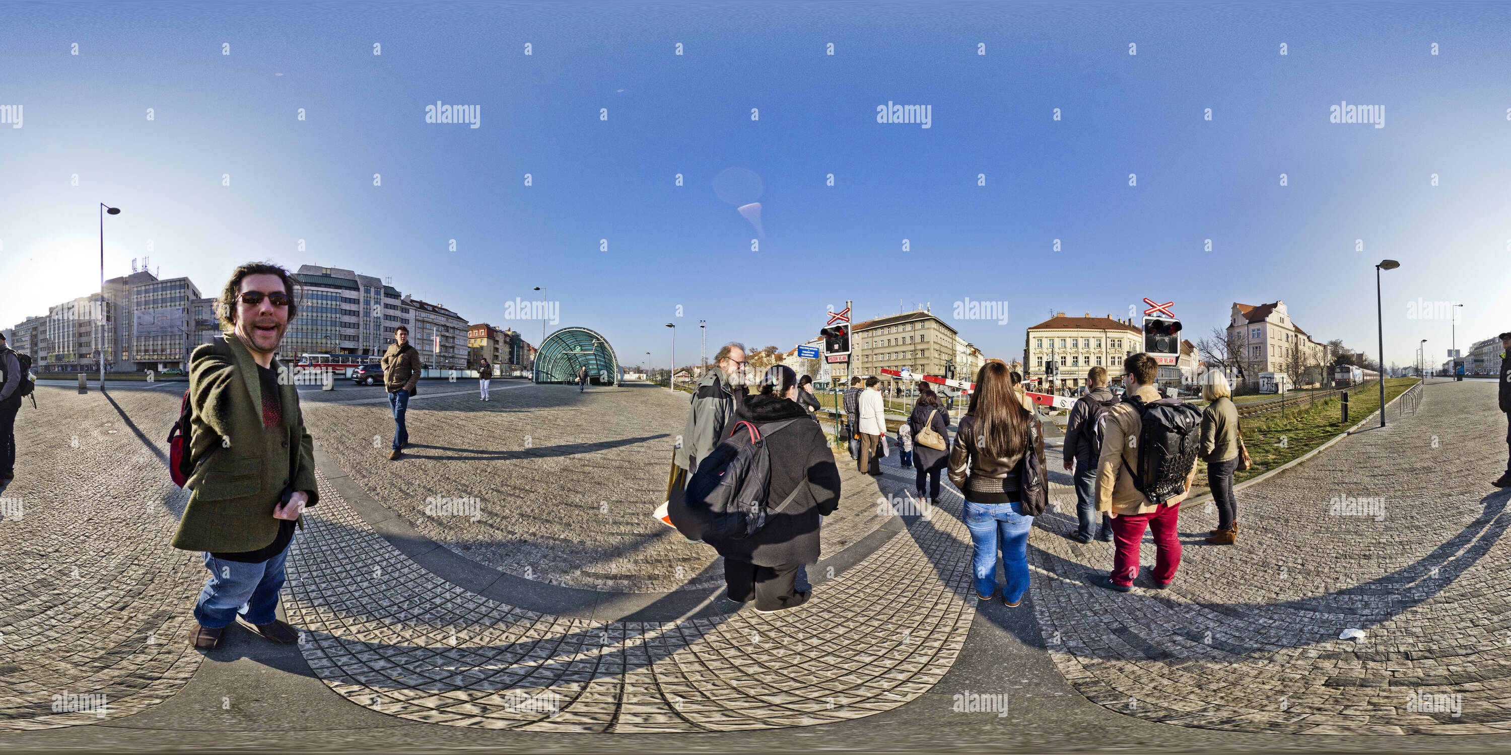 360° view of Walking in Prague 6 - 15 - Alamy