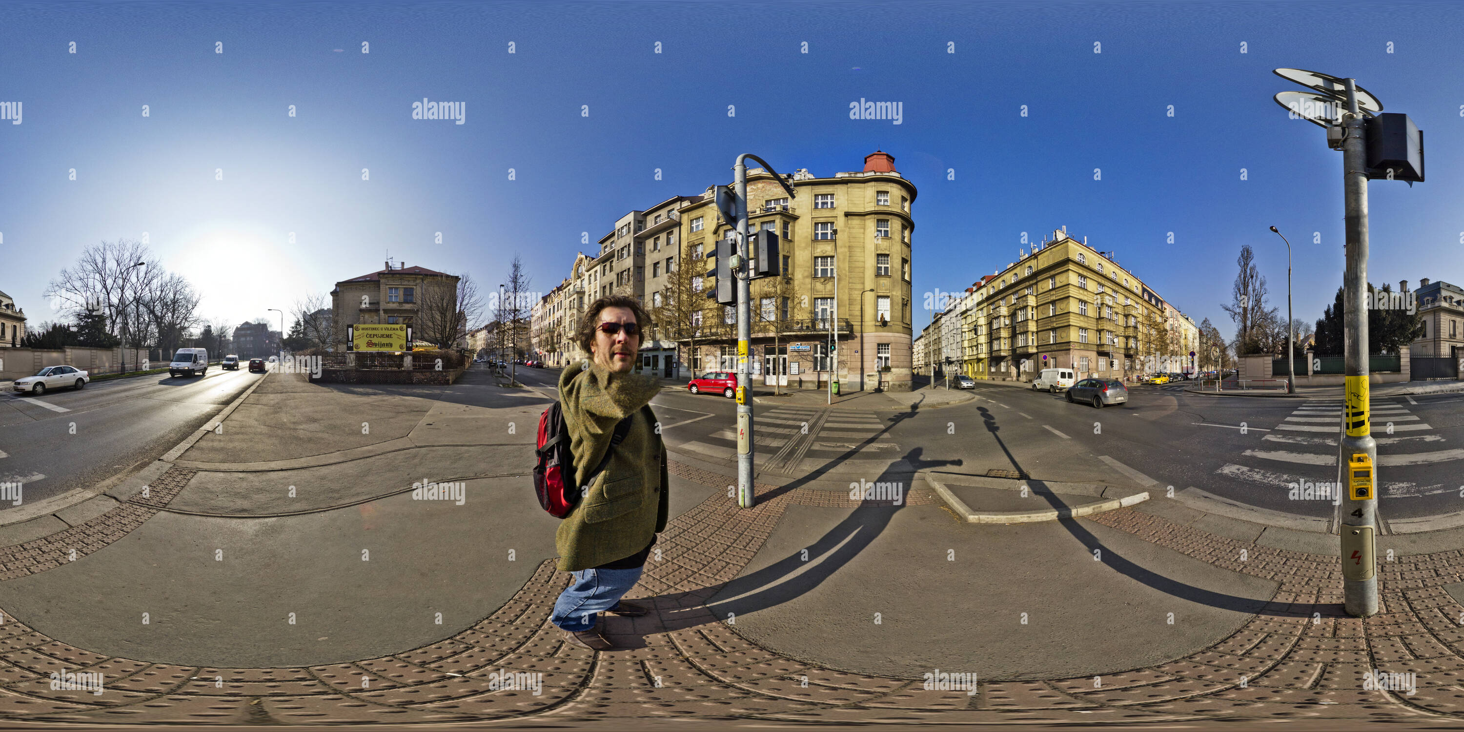 360° view of Walking in Prague 6 - 25 - Alamy