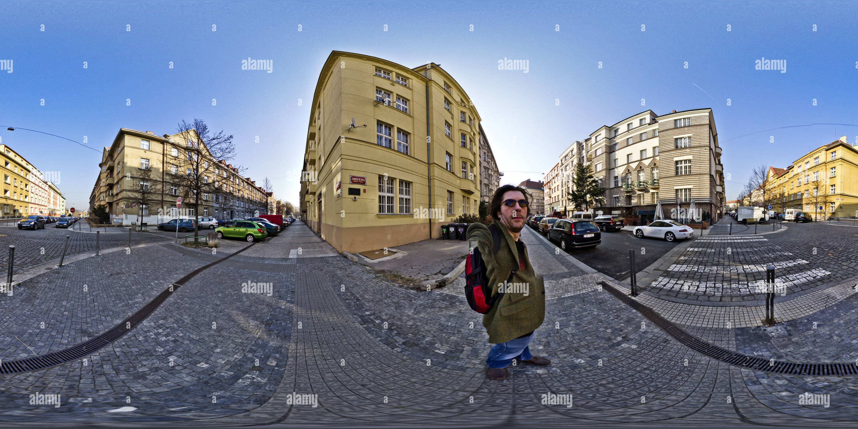 360° view of Walking in Prague 6 - 44 - Alamy
