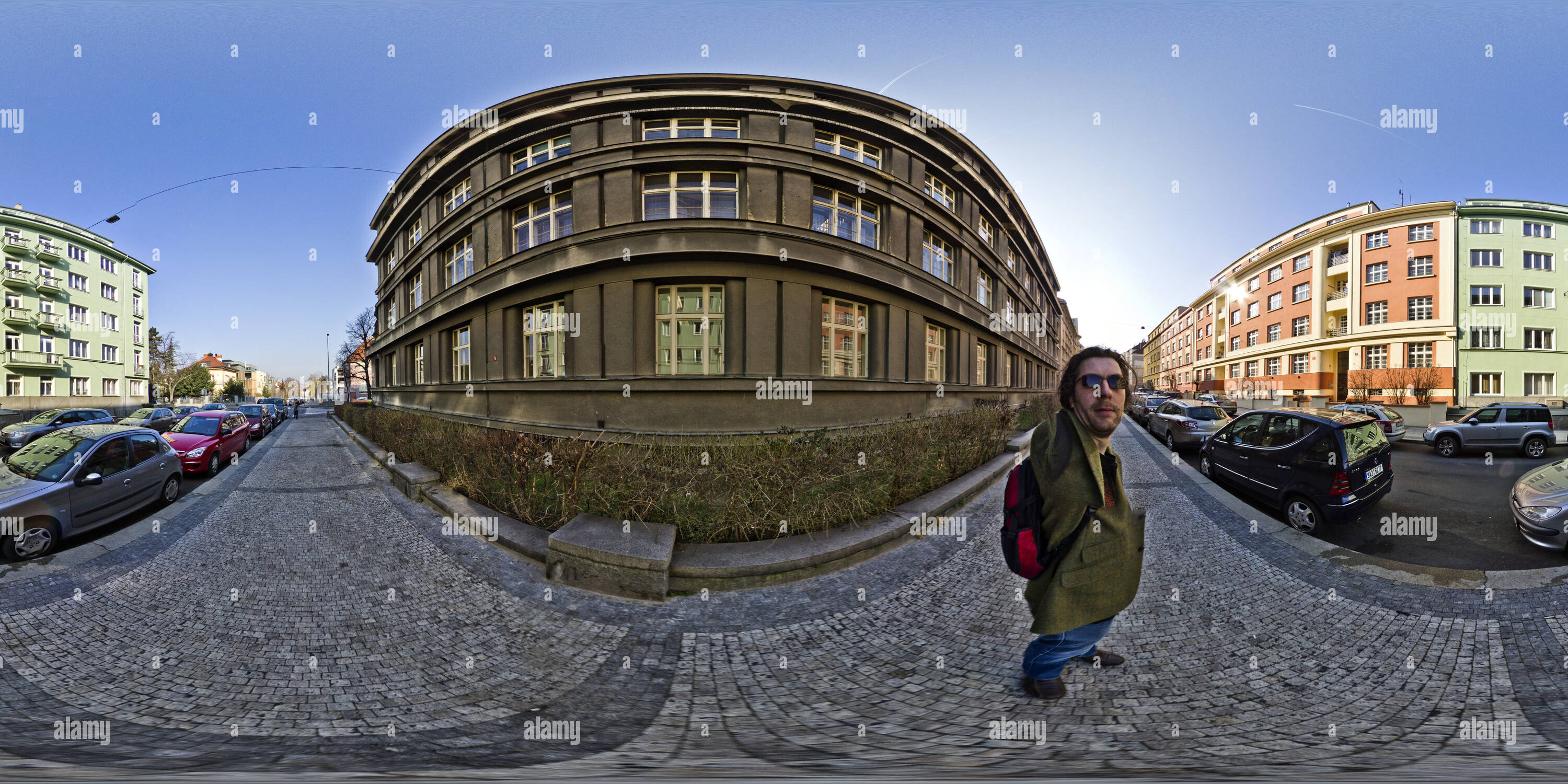 360° view of Walking in Prague 6 - 47 - Alamy