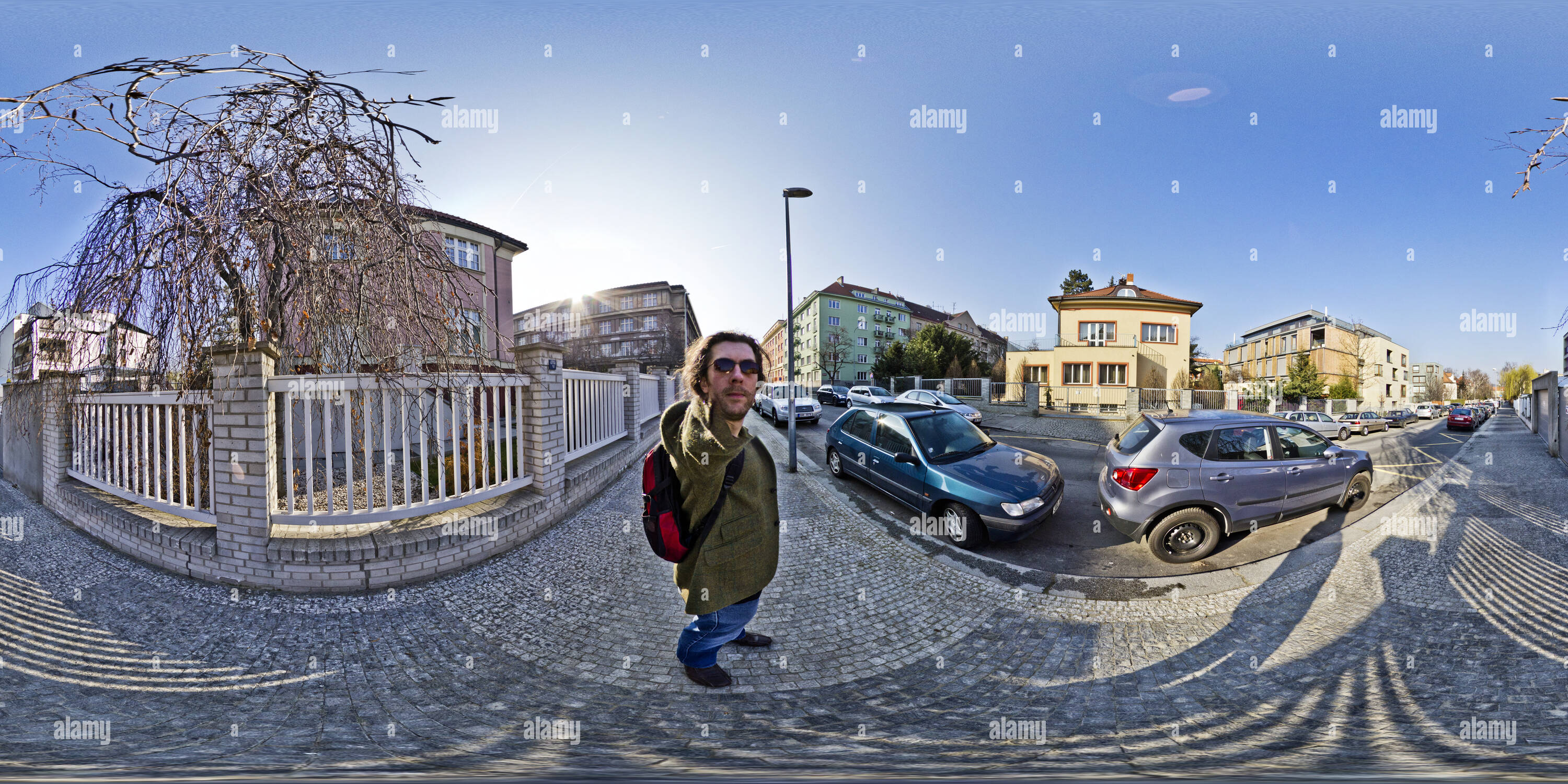 360° view of Walking in Prague 6 - 50 - Alamy