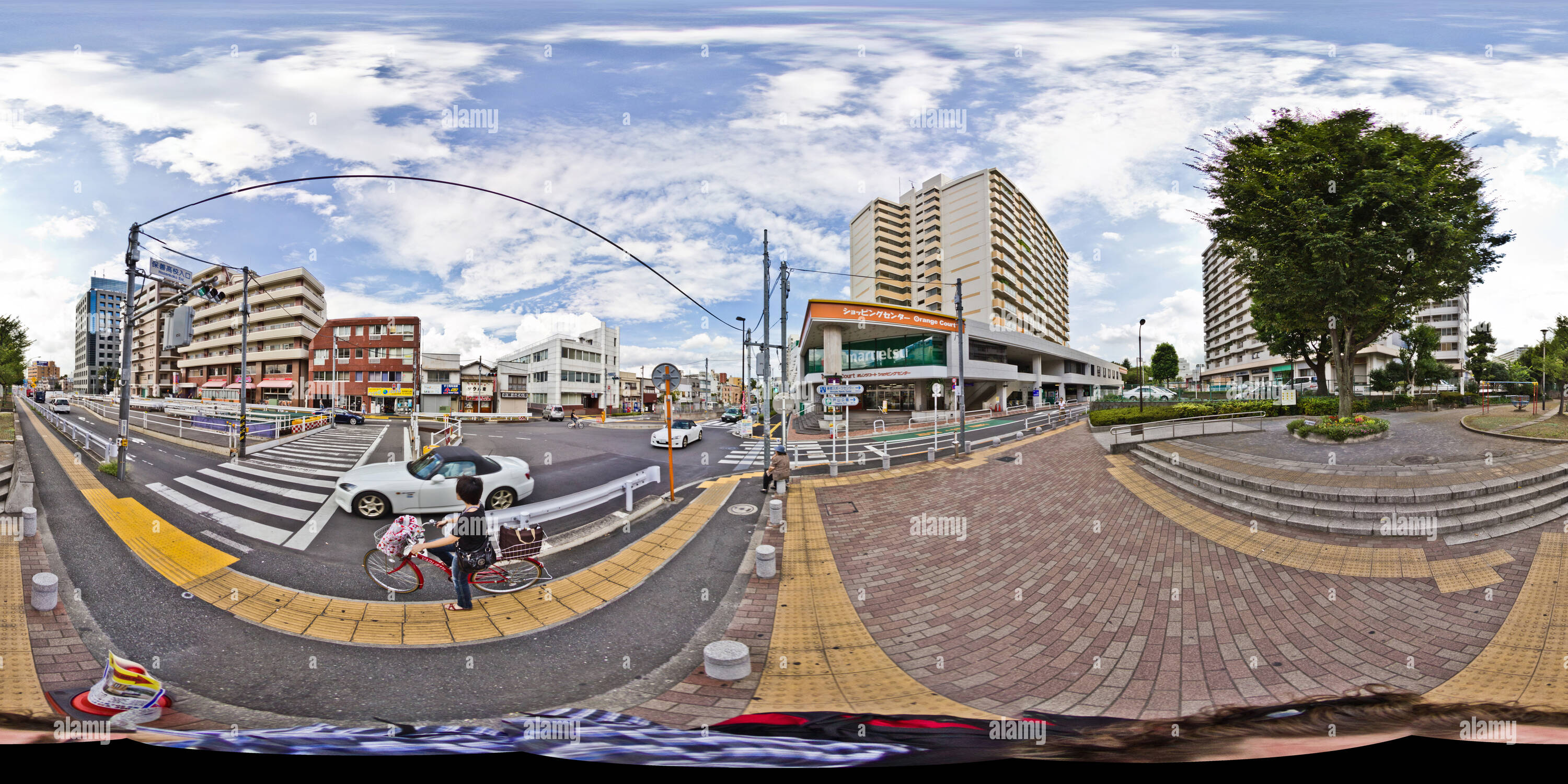 360° view of Walking around in Tokyo in September - 29 - Alamy