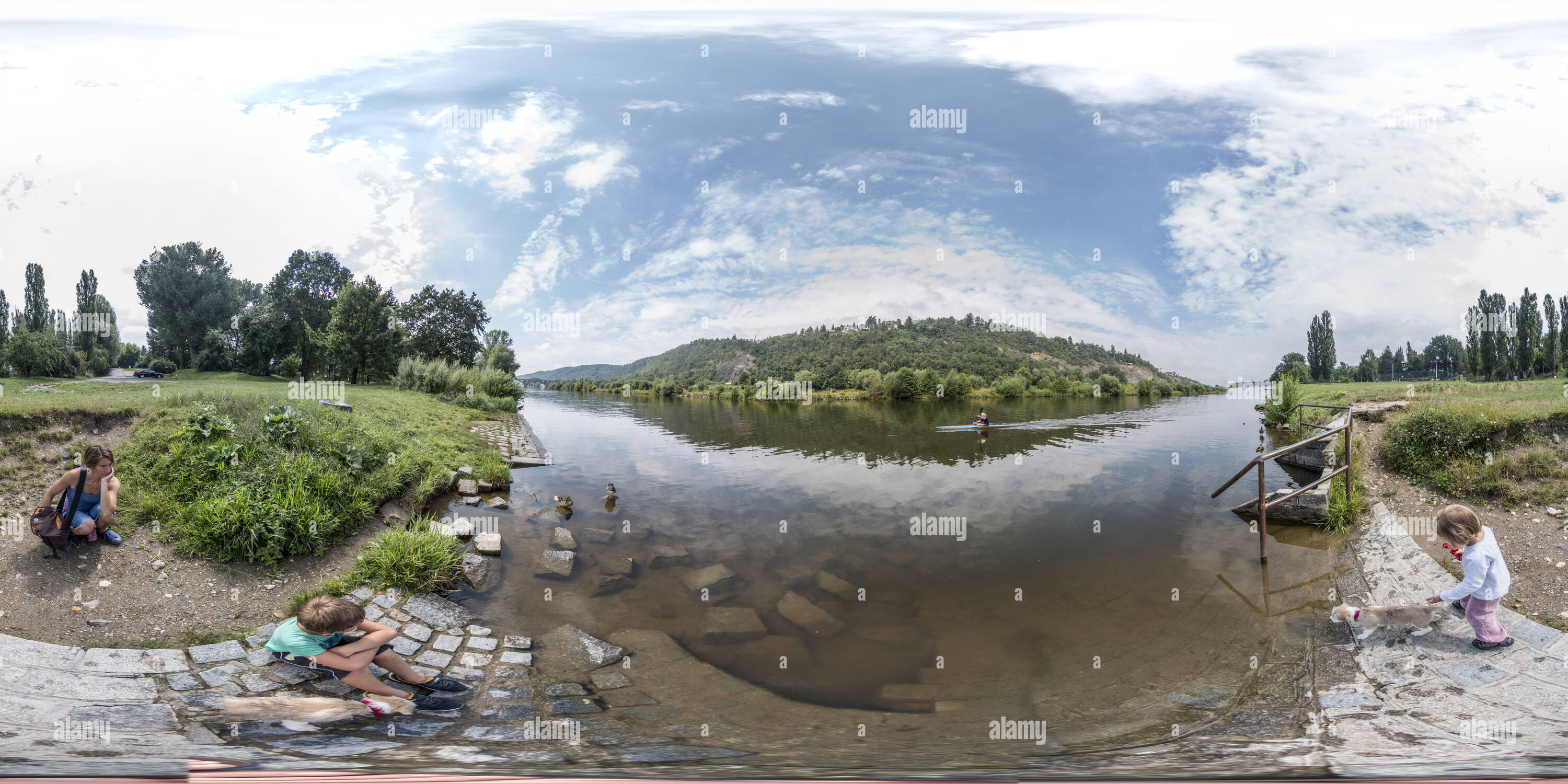 Vltava riverbank hi-res stock photography and images - Alamy