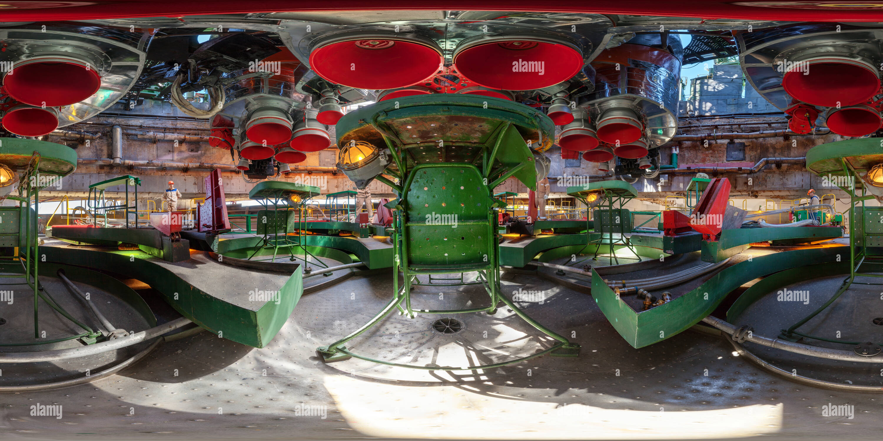 360° view of Under the Rocket - Alamy