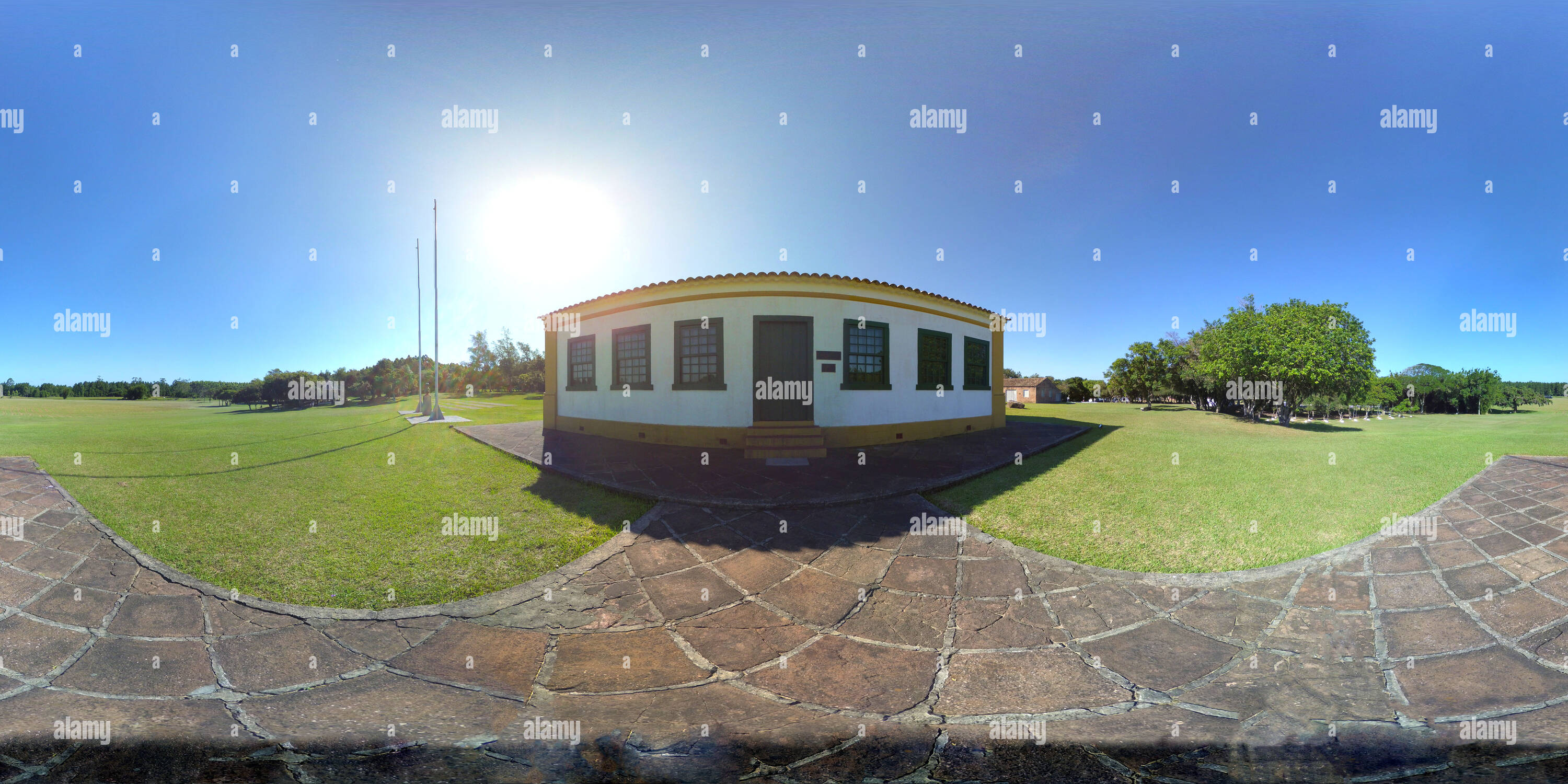 360° view of Osorio's Park - Osorio's house - Alamy