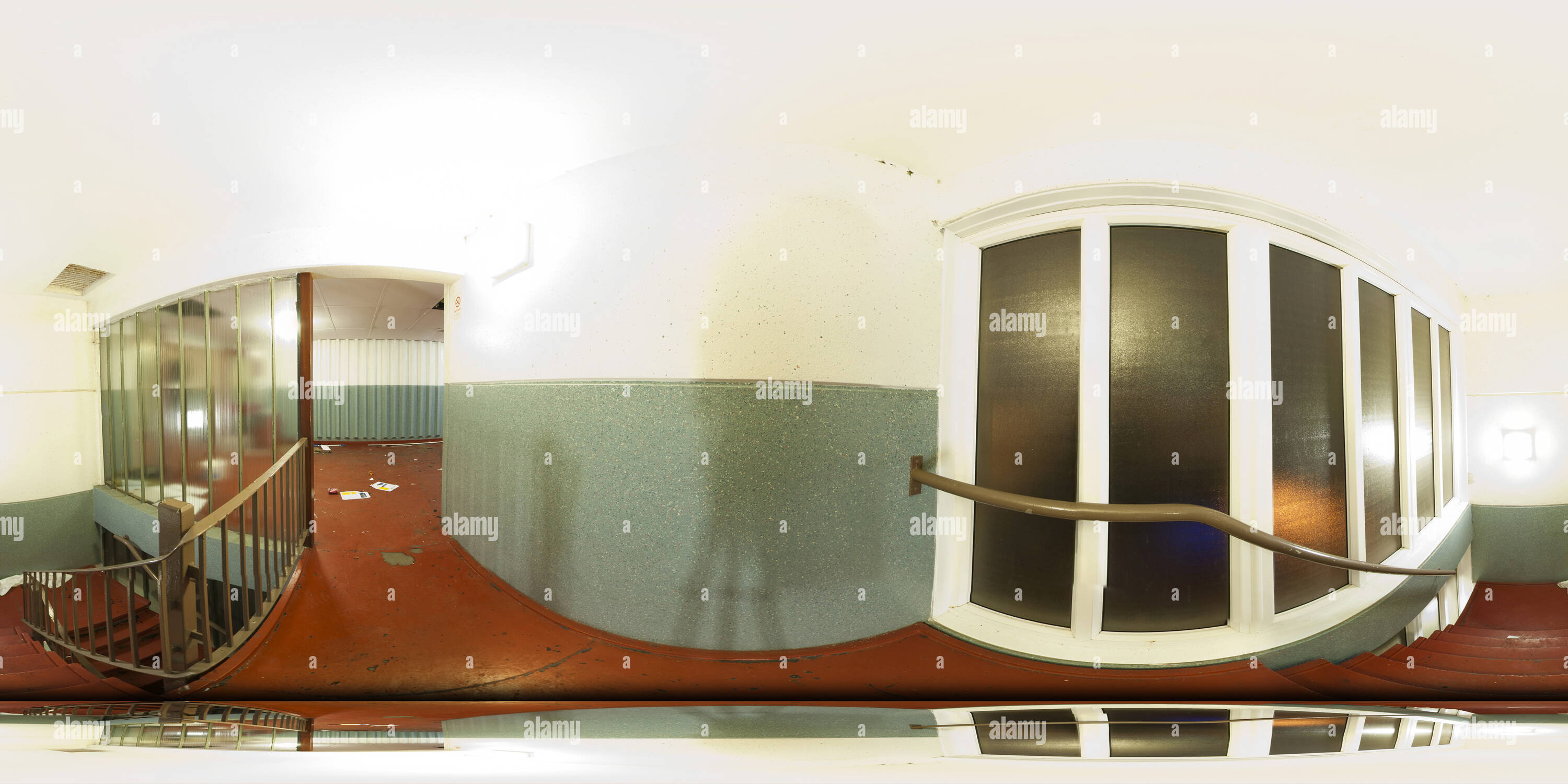 360° view of Top floor stairwell - Hahnemann Court, Southwick ...