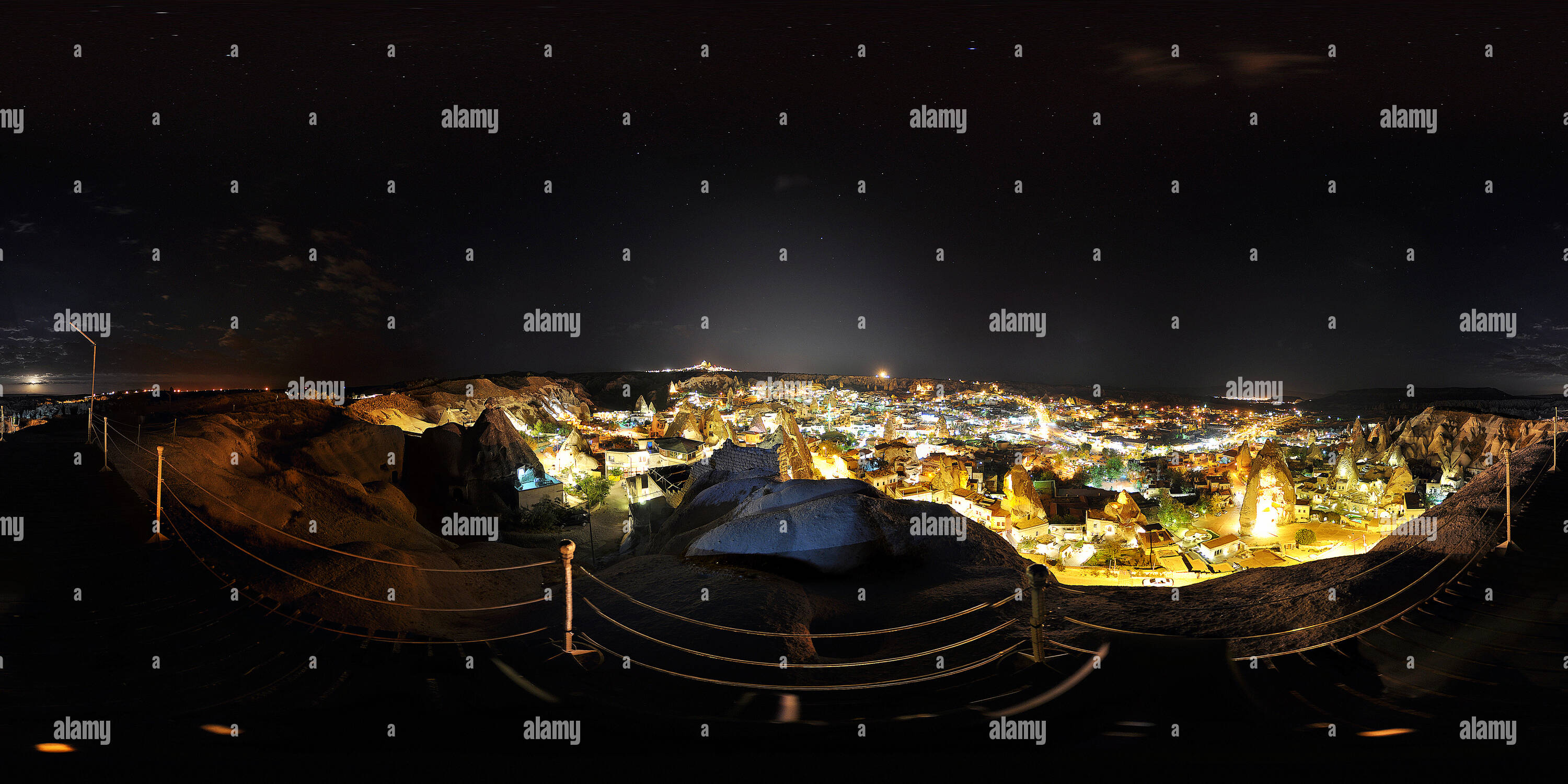 360° view of Sunset point Goreme - Alamy