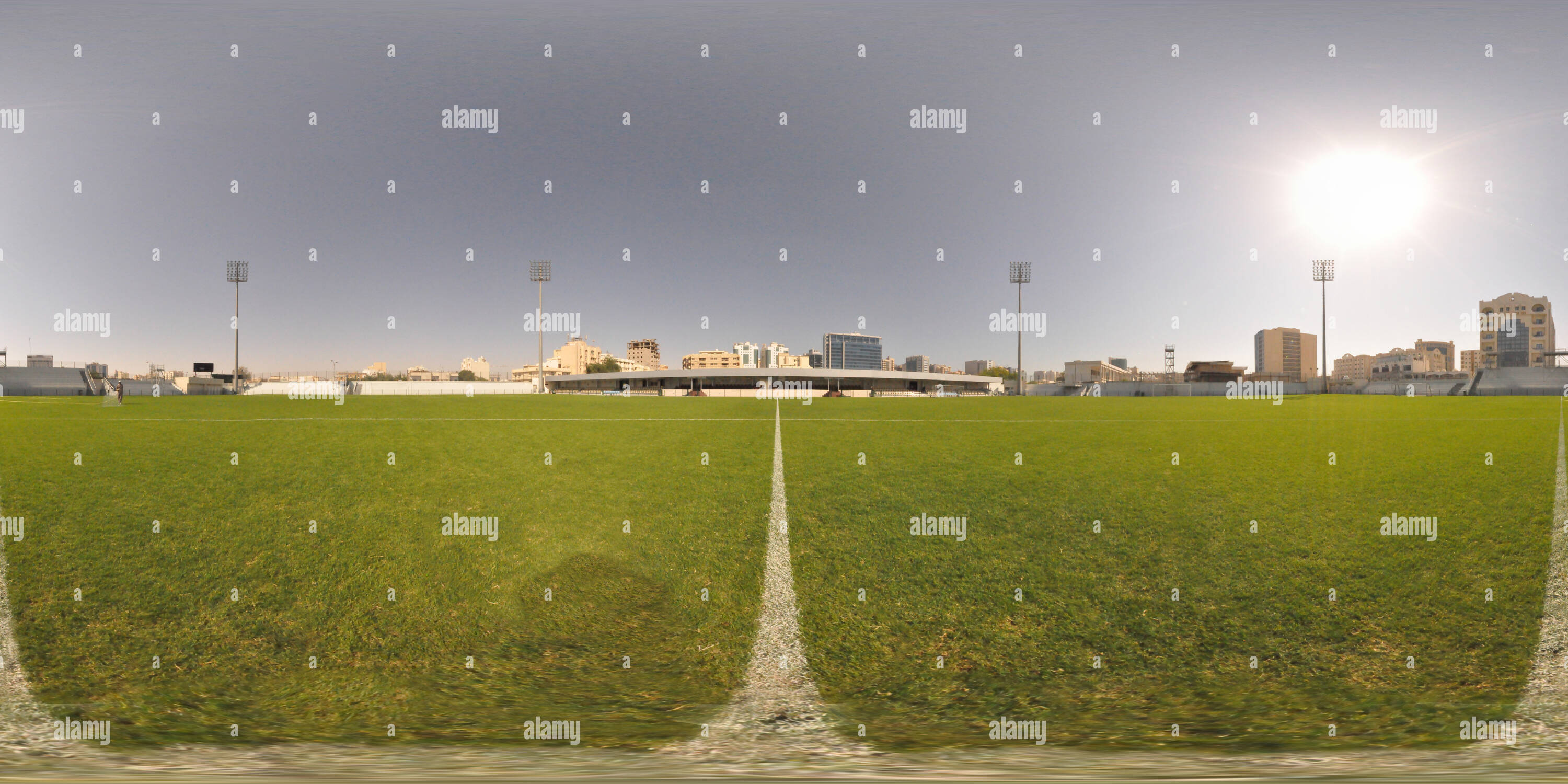 360° view of Doha Sports stadium - Alamy