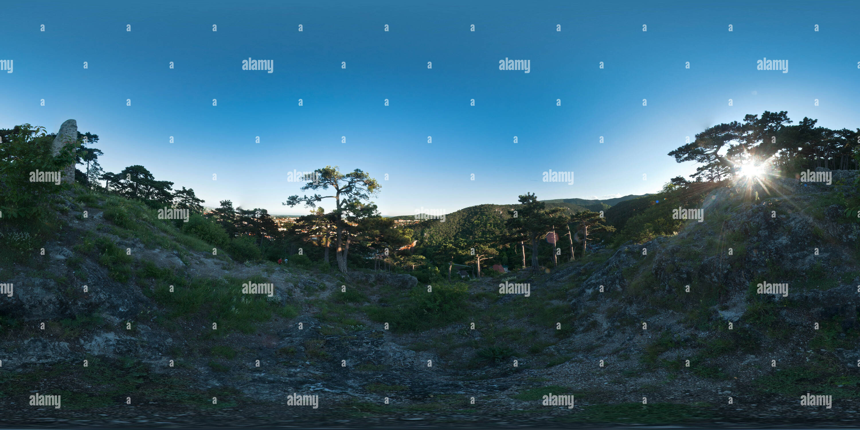 Modling panorama hi-res stock photography and images - Alamy