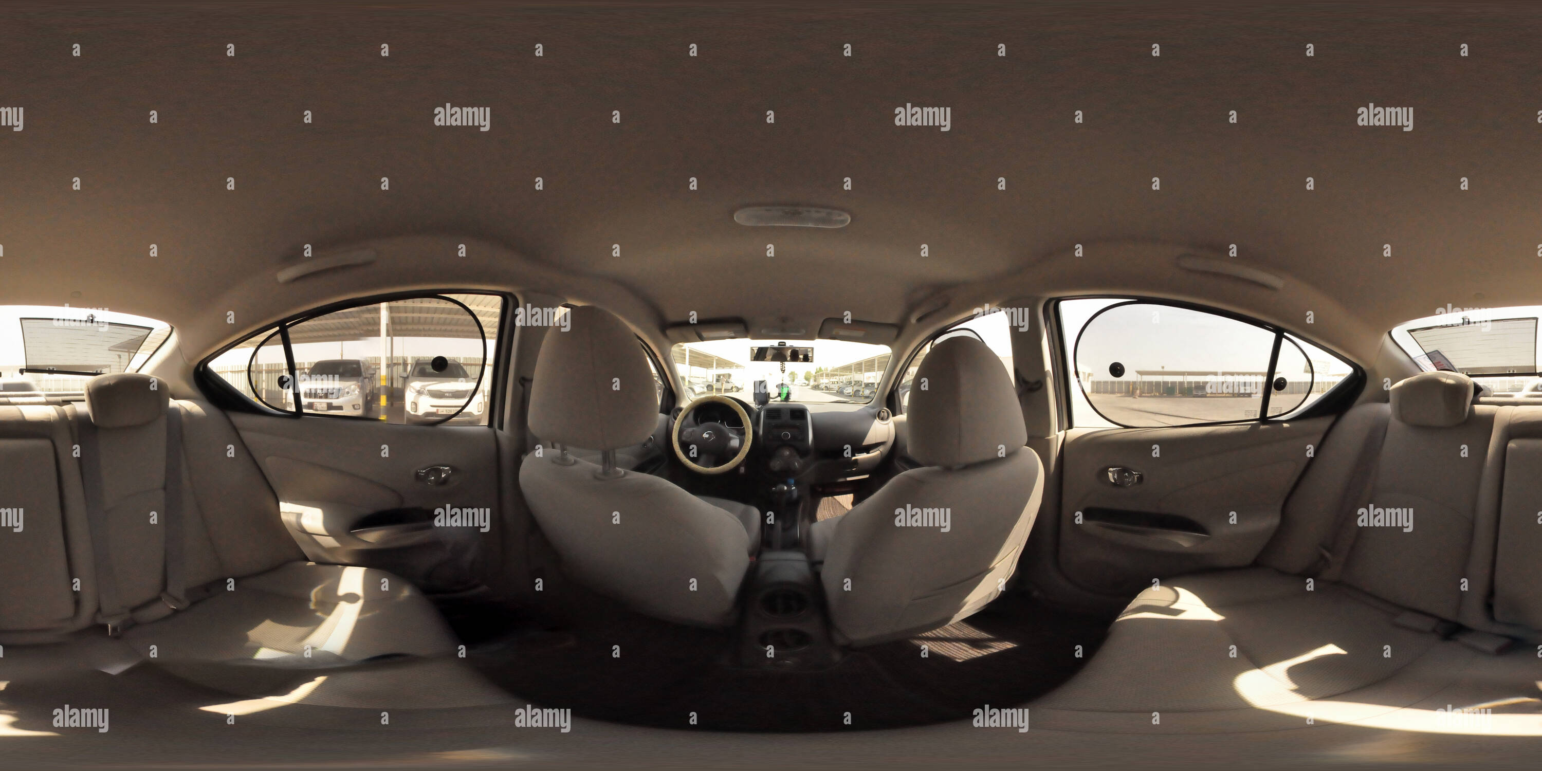 360° view of Inside The Car - Alamy