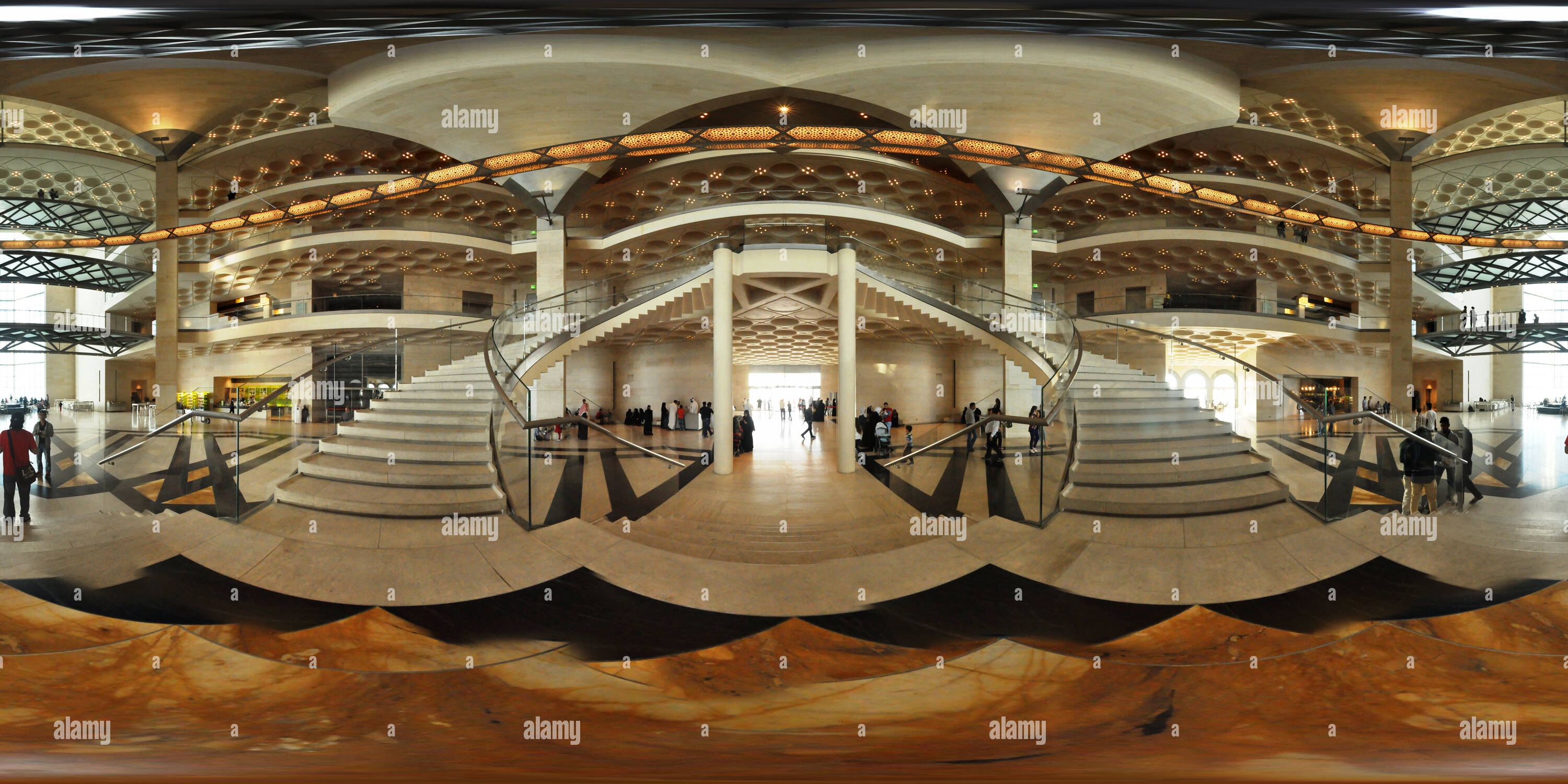 360° view of The stair- Going up - Alamy