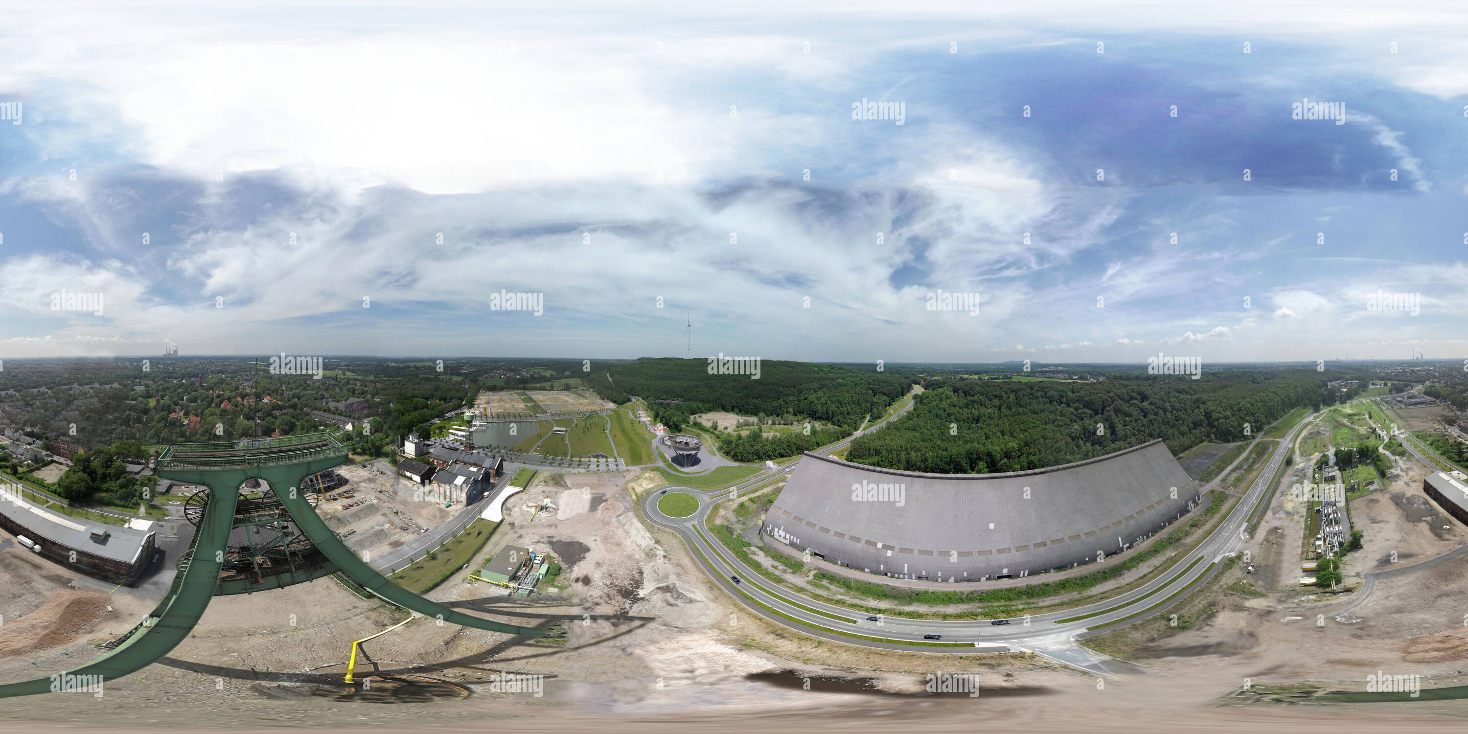 360° view of Zeche Lohberg Bergpark - Alamy