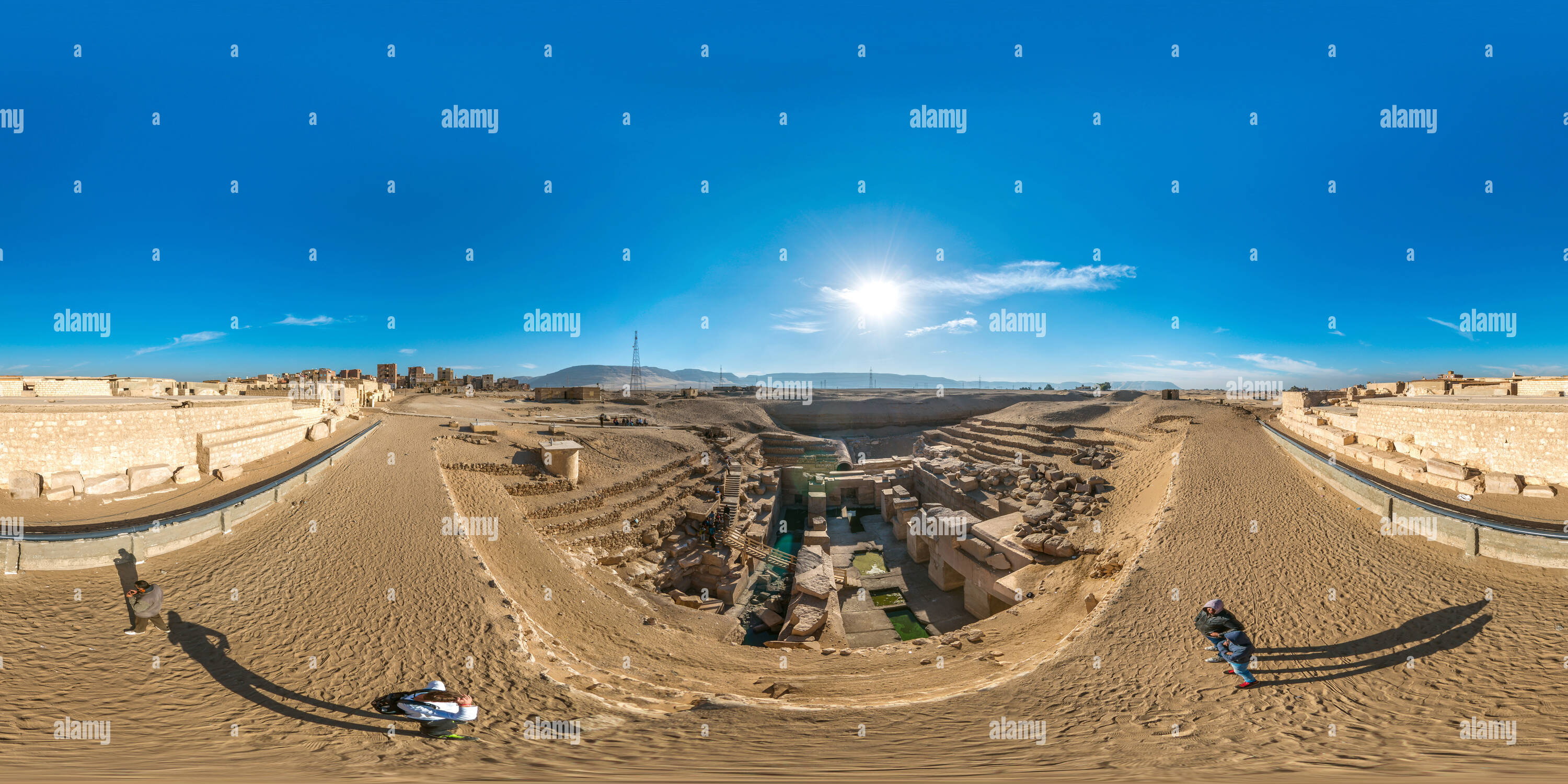 Abydos osireion hi-res stock photography and images - Alamy