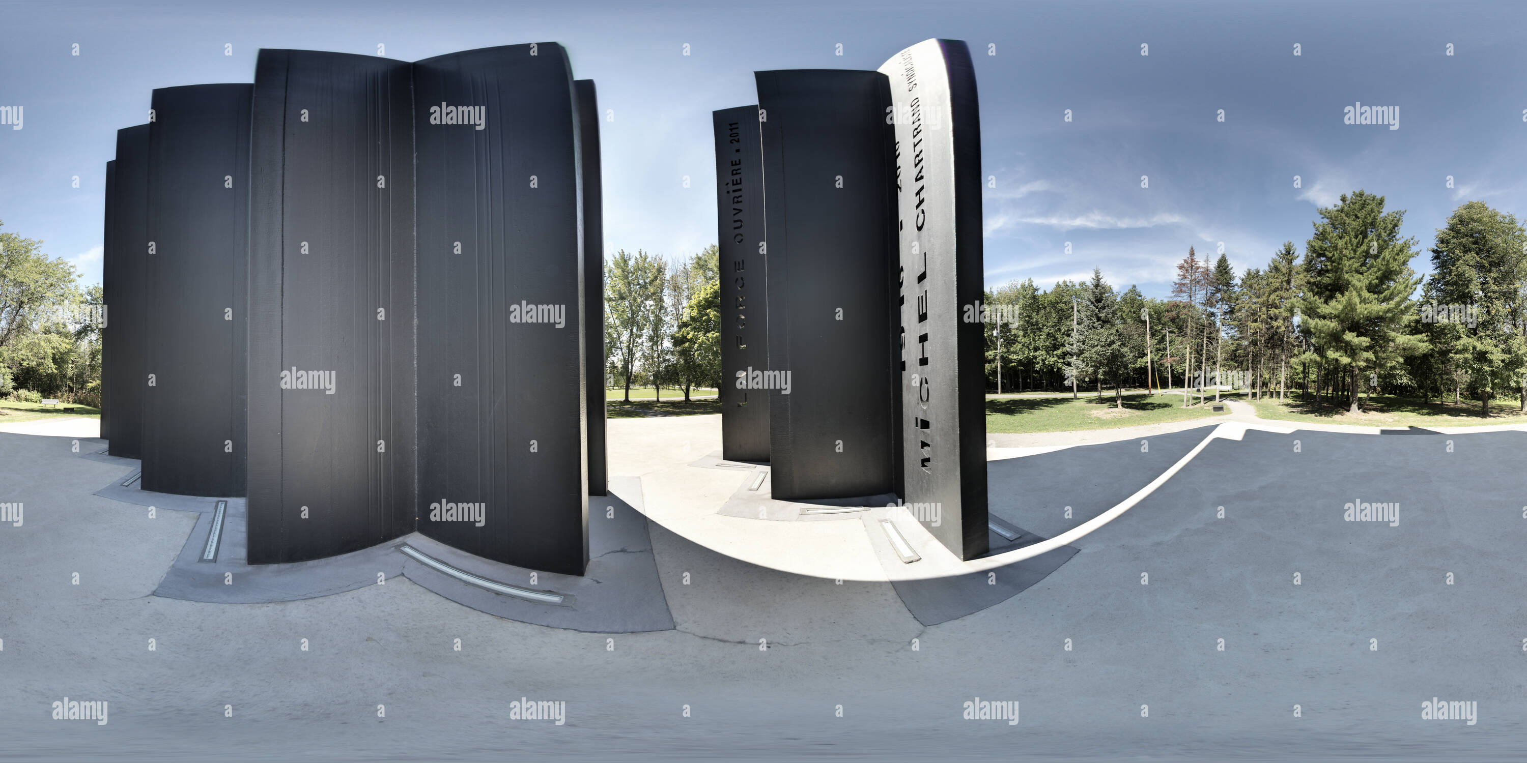 360° view of Michel Chartrand Park - Alamy