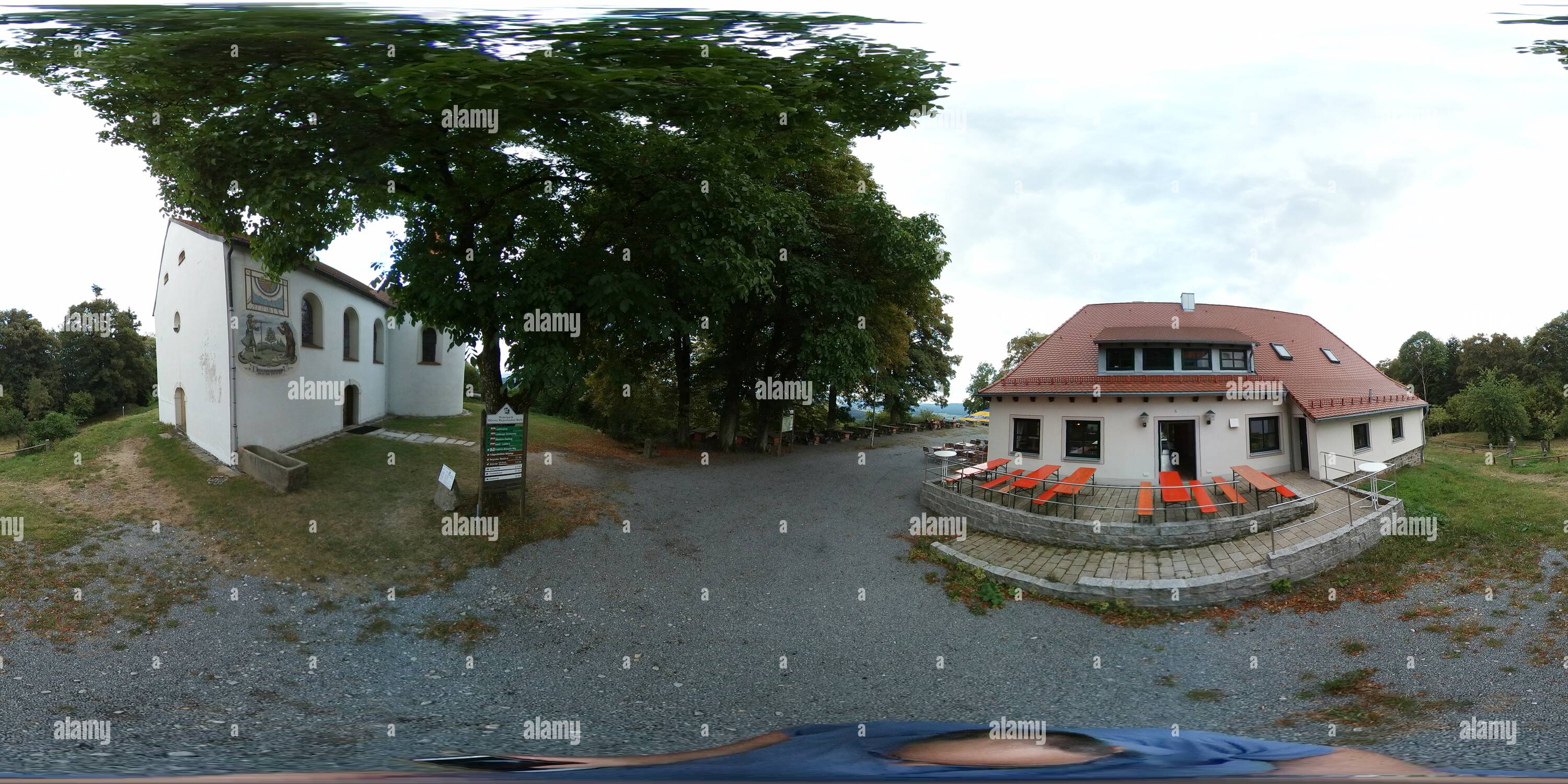 360° view of Lamberg Gasthaus Kirche - Alamy