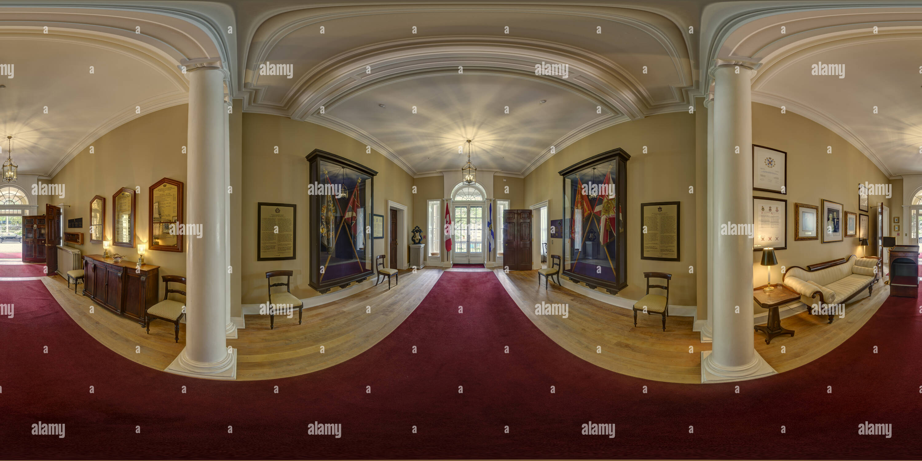 360° view of Government House The Hall Way - Alamy