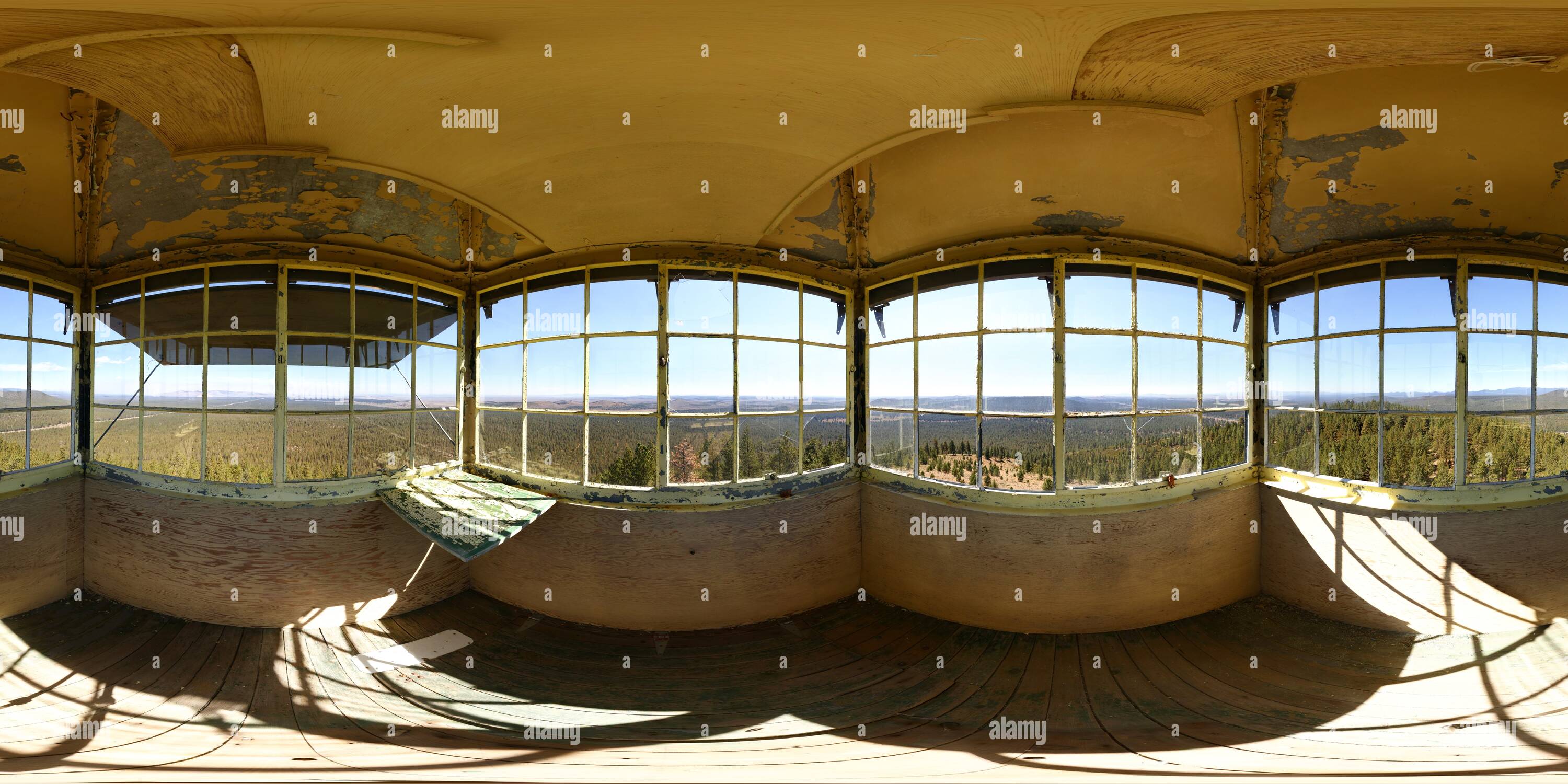 Fire lookout interior hi-res stock photography and images - Alamy