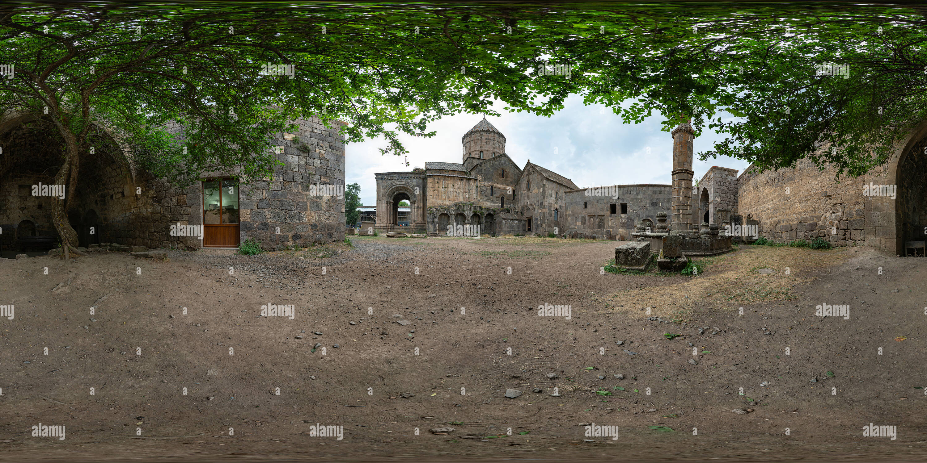 360° view of Tatev Monastery Exterior - Alamy