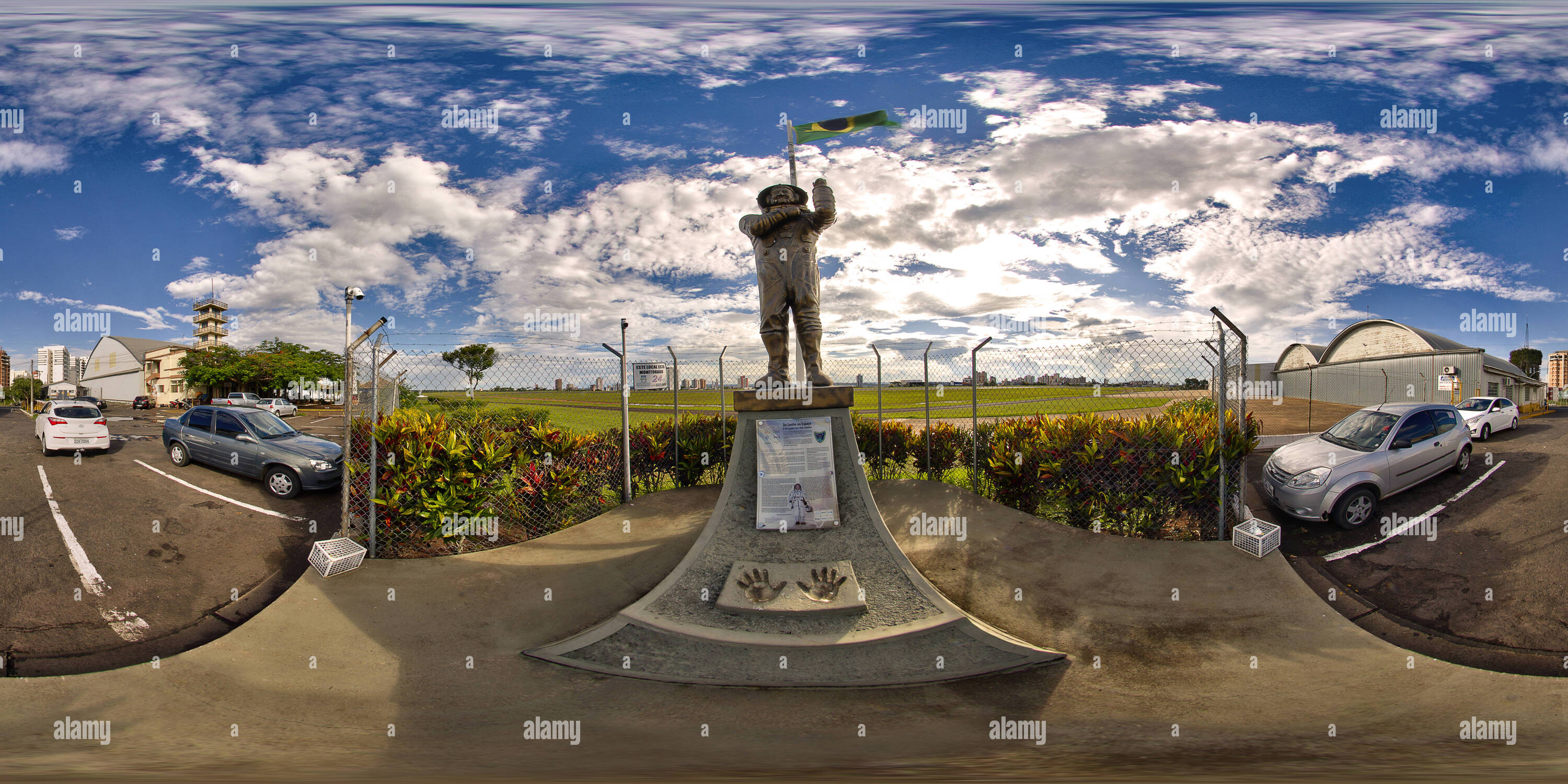 360° view of Statue of the First Brazilian Astronaut - Alamy