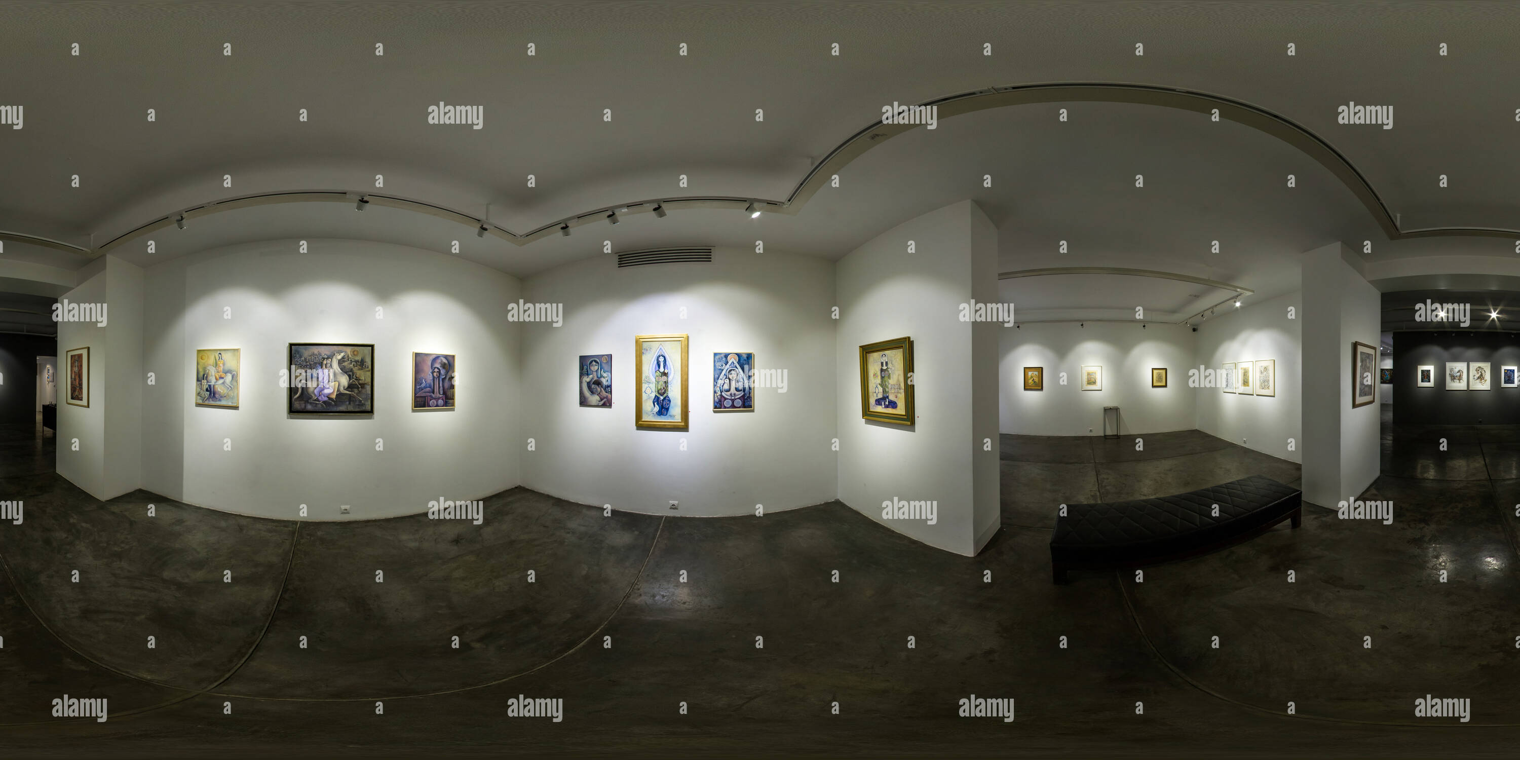 360° view of Shirin Art Gallery Sep 2018 Abbas Moayeri Retrospective ...