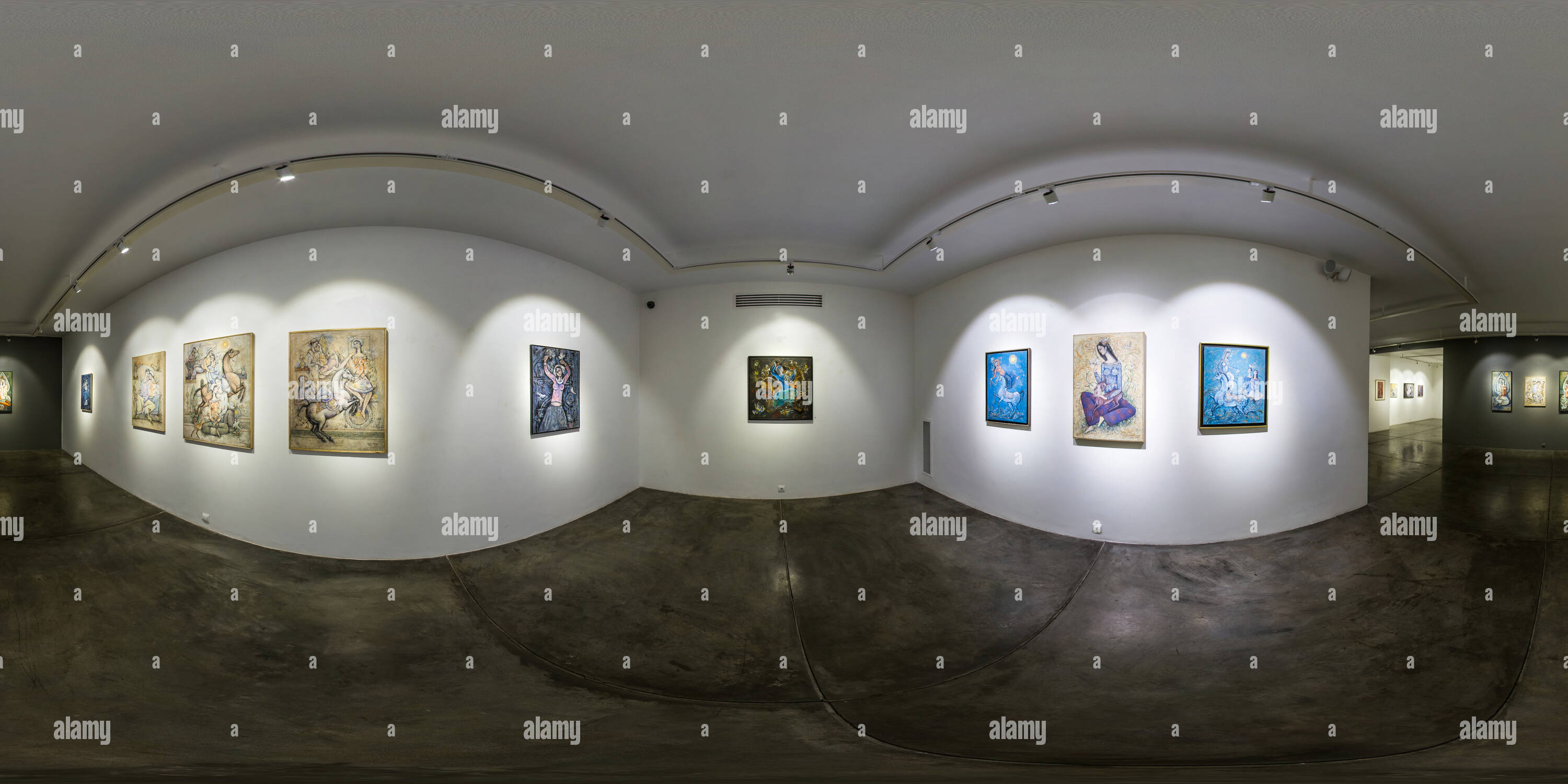 360° view of Shirin Art Gallery Sep 2018 Abbas Moayeri Retrospective ...