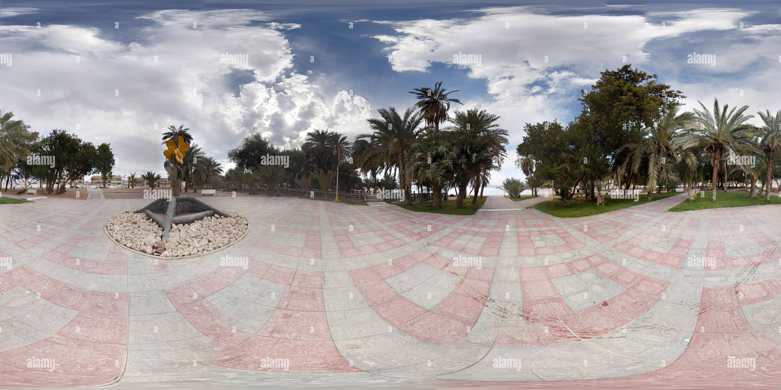 360° view of Haql Beach Part Saudi Arabia - Alamy