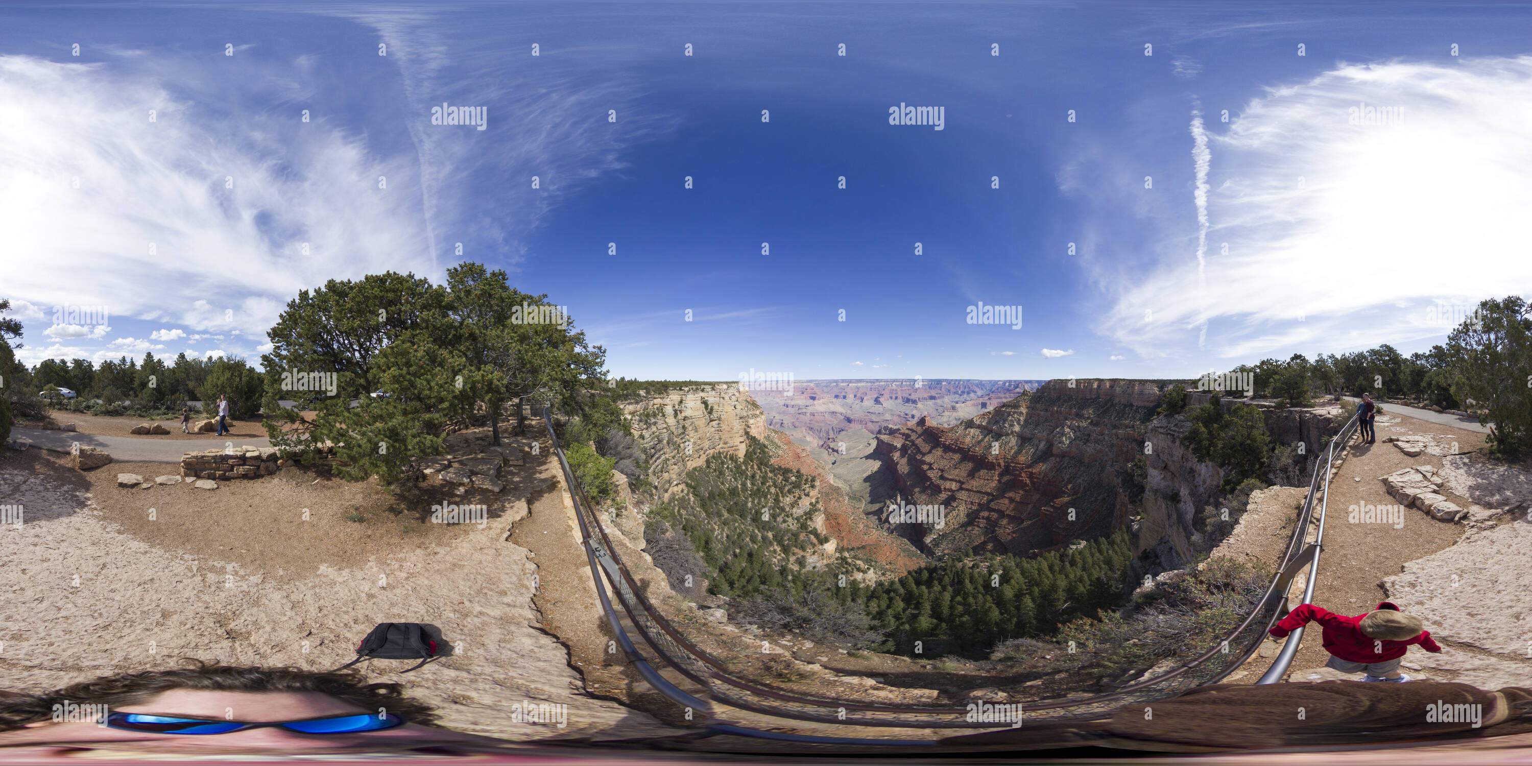 360° view of Grand Canyon - South Rim - 5 - Alamy