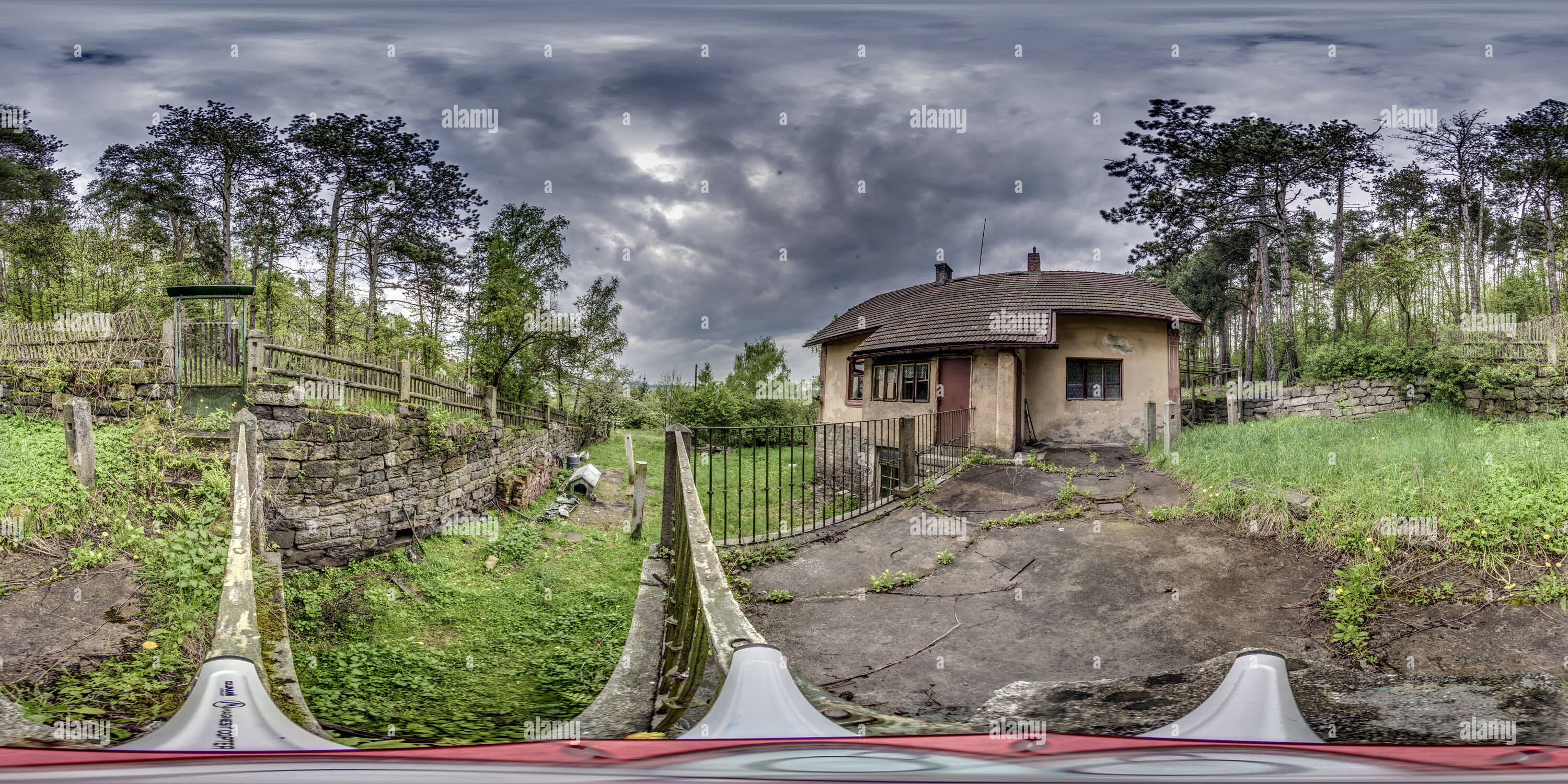 360° view of House in the Countryside 9 - Alamy