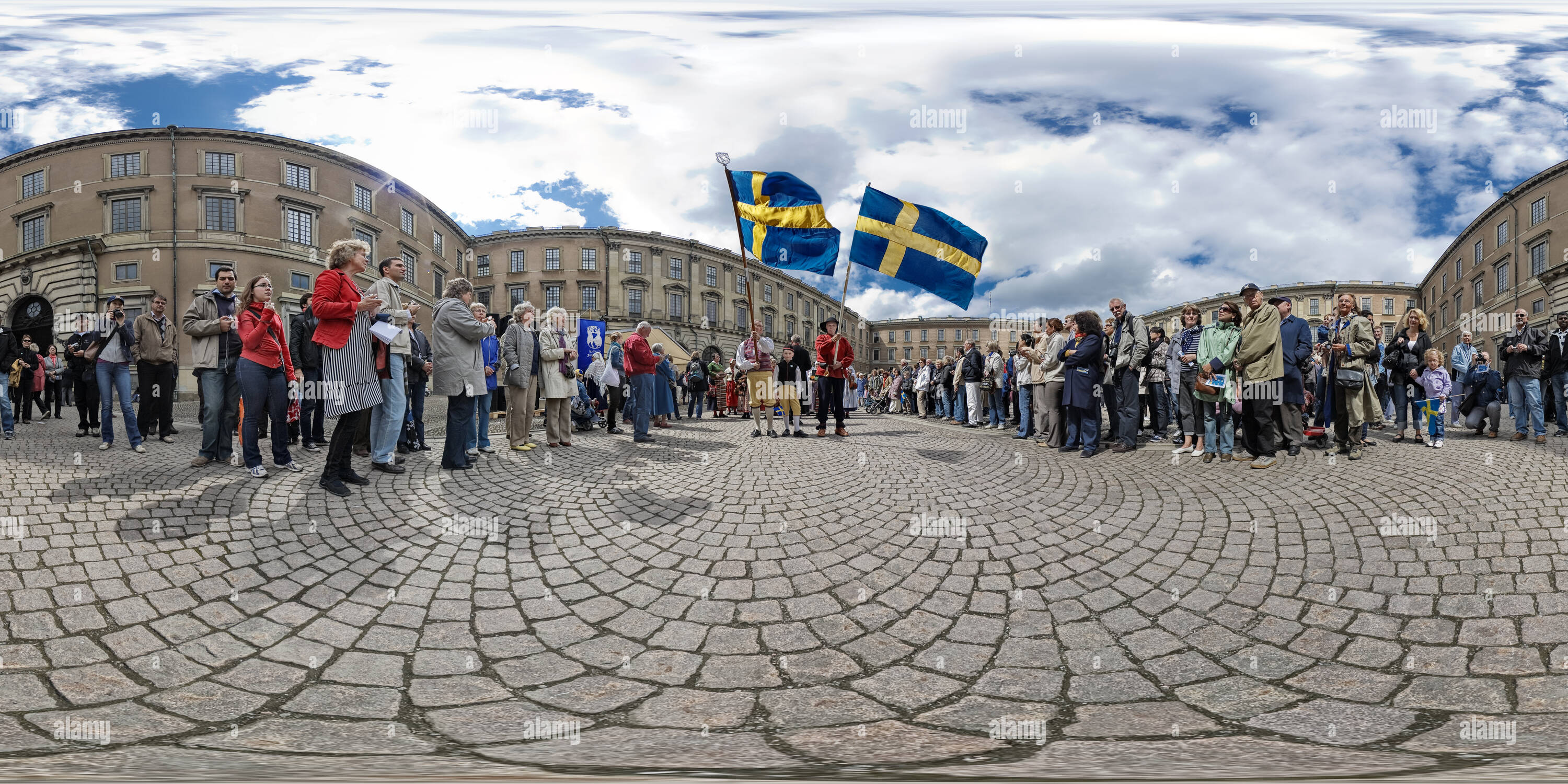 360° view of Sweden 6june National Day - Alamy