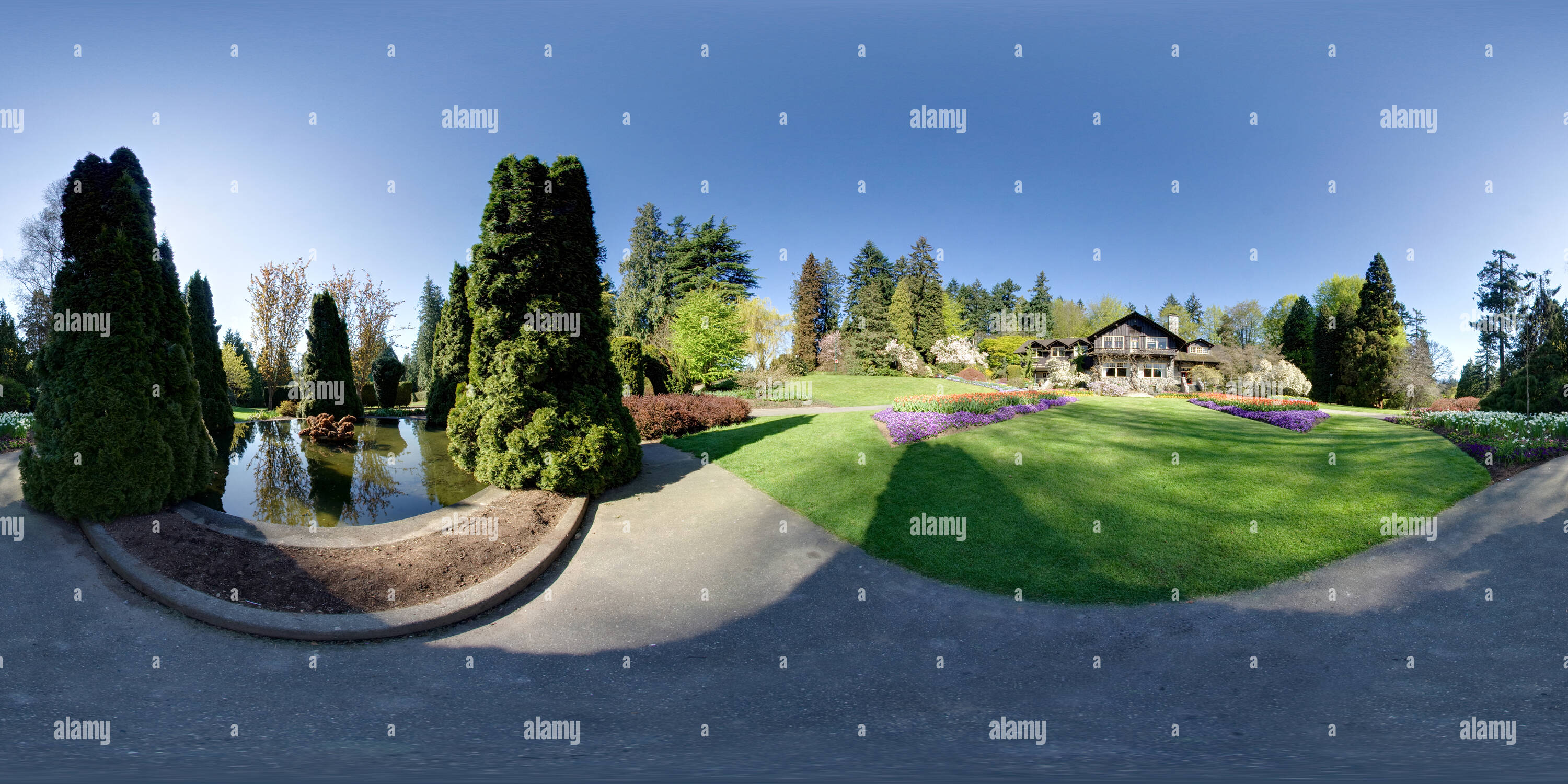 360° view of Stanley Park Pavilion - Alamy